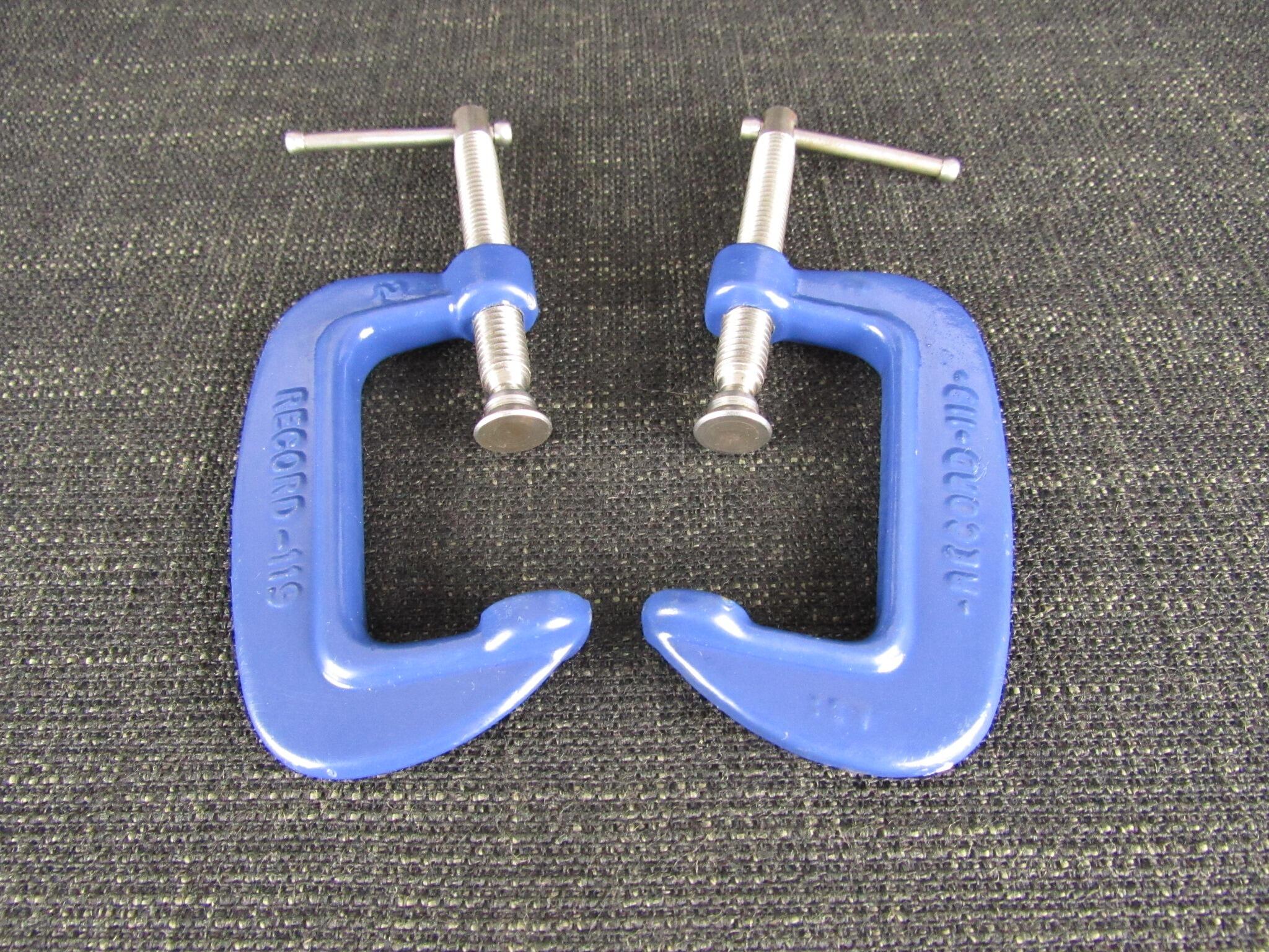 Pair of 2 inch RECORD 119 G Clamps *SOLD*