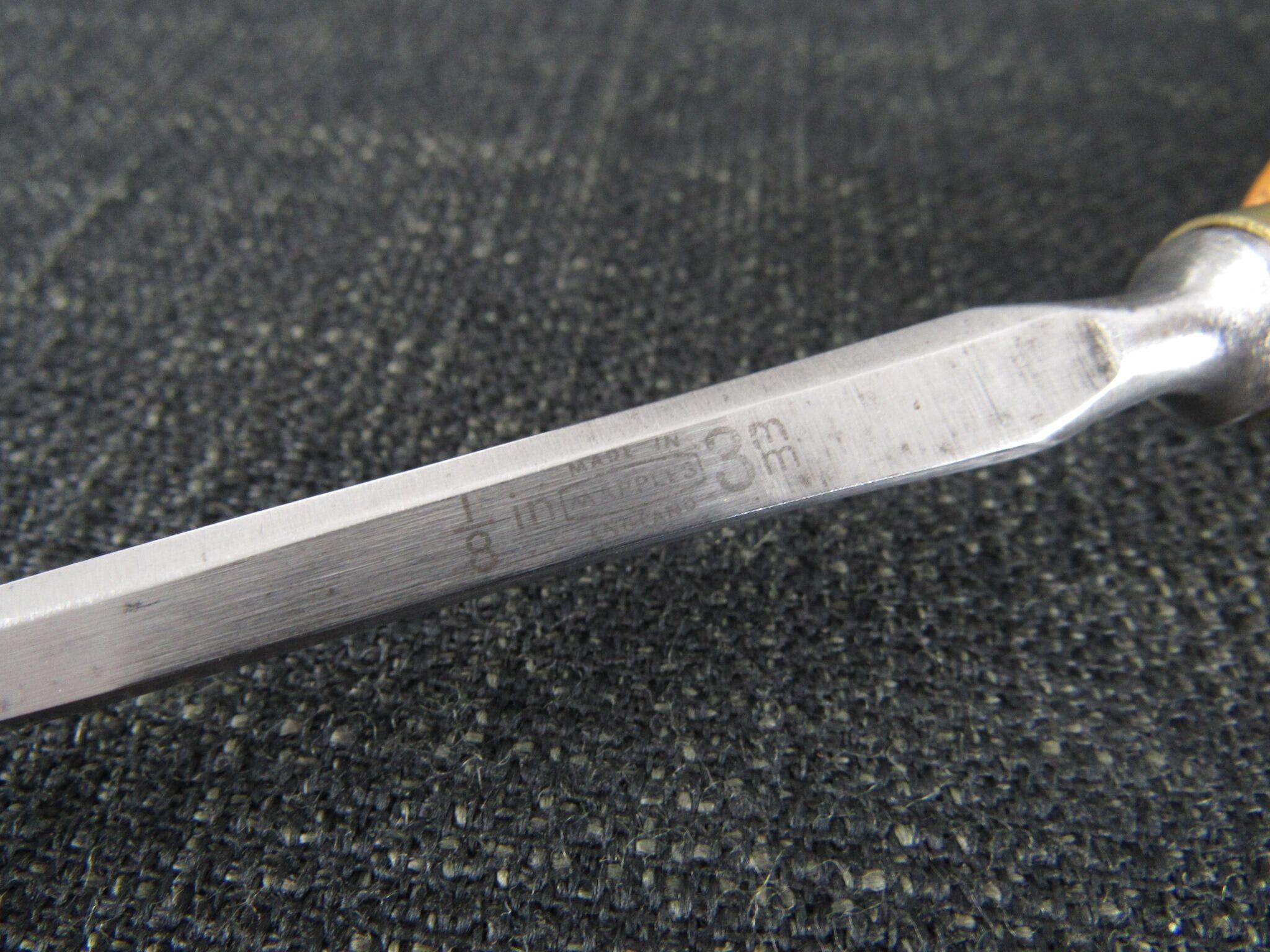 MARPLES 1/8 inch 3mm Bevel Edge Chisel *SOLD*