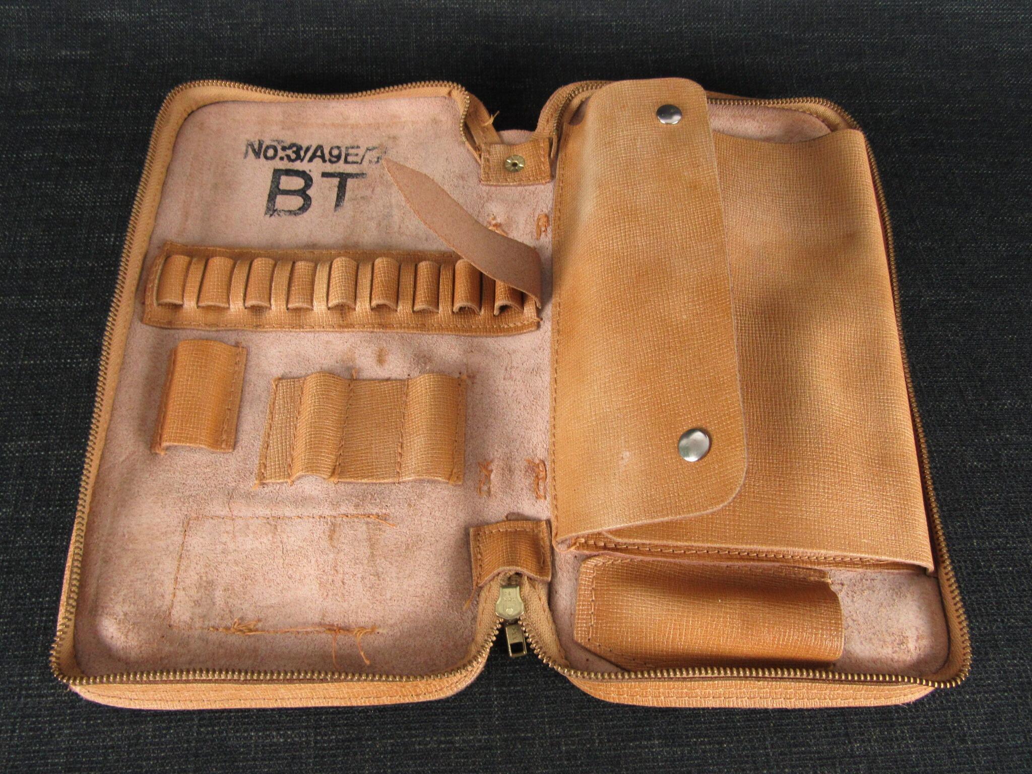 GPO BT No 3 Leather Tool Kit Wallet & Contents *SOLD*