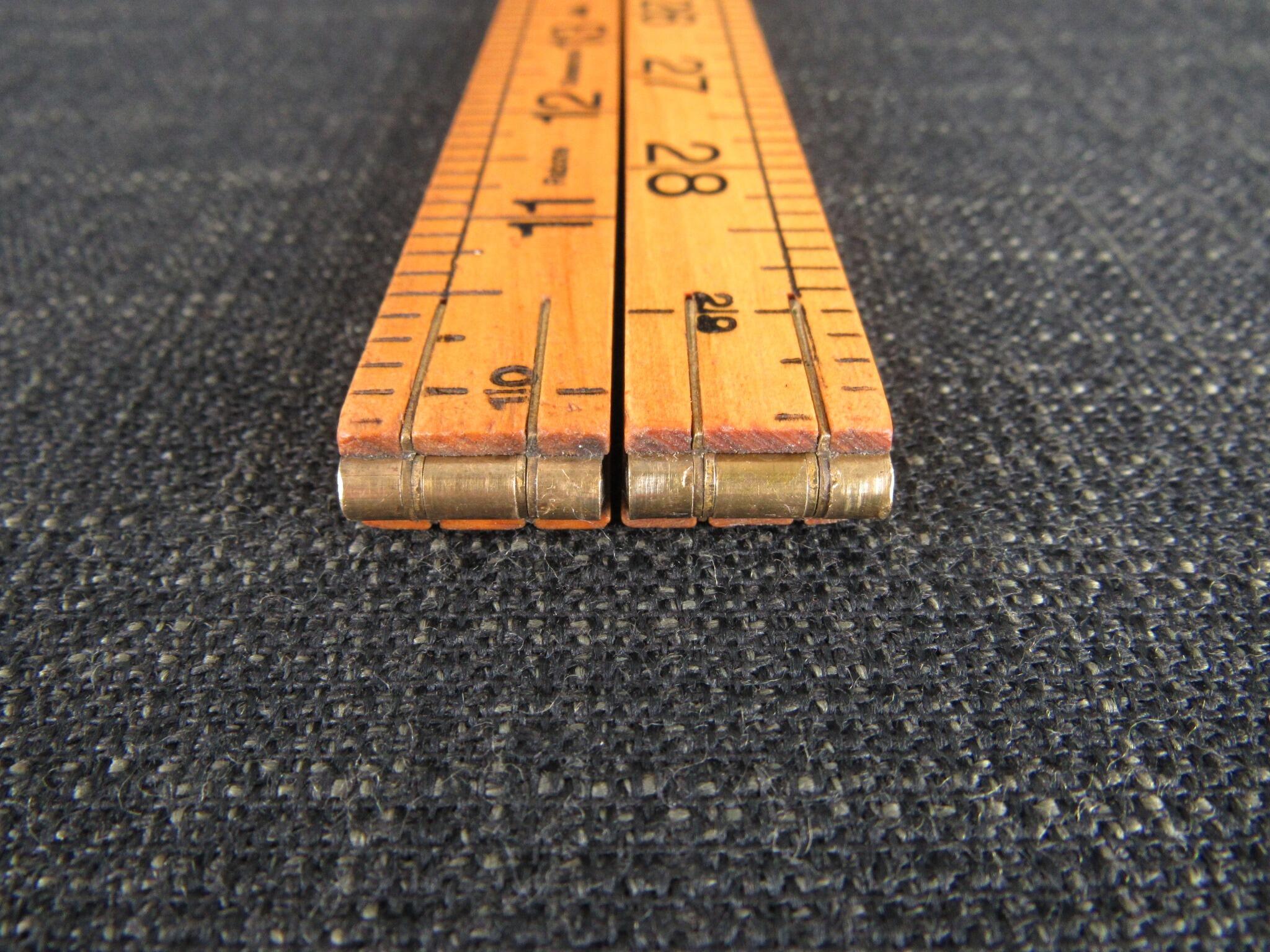 Patent RABONE CHESTERMAN 1162 Imperial & Metric Boxwood Rule - 3ft - 1 ...