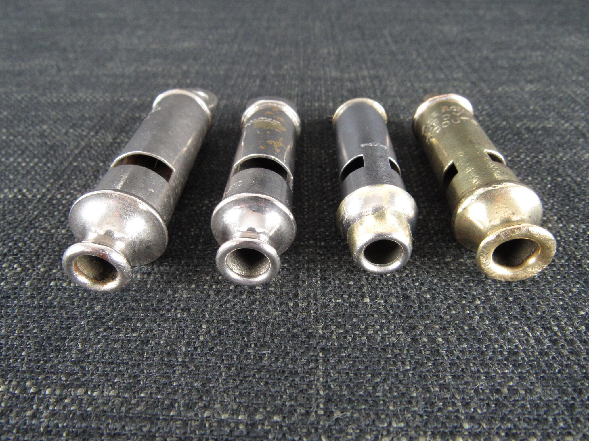 4 Vintage Whistles