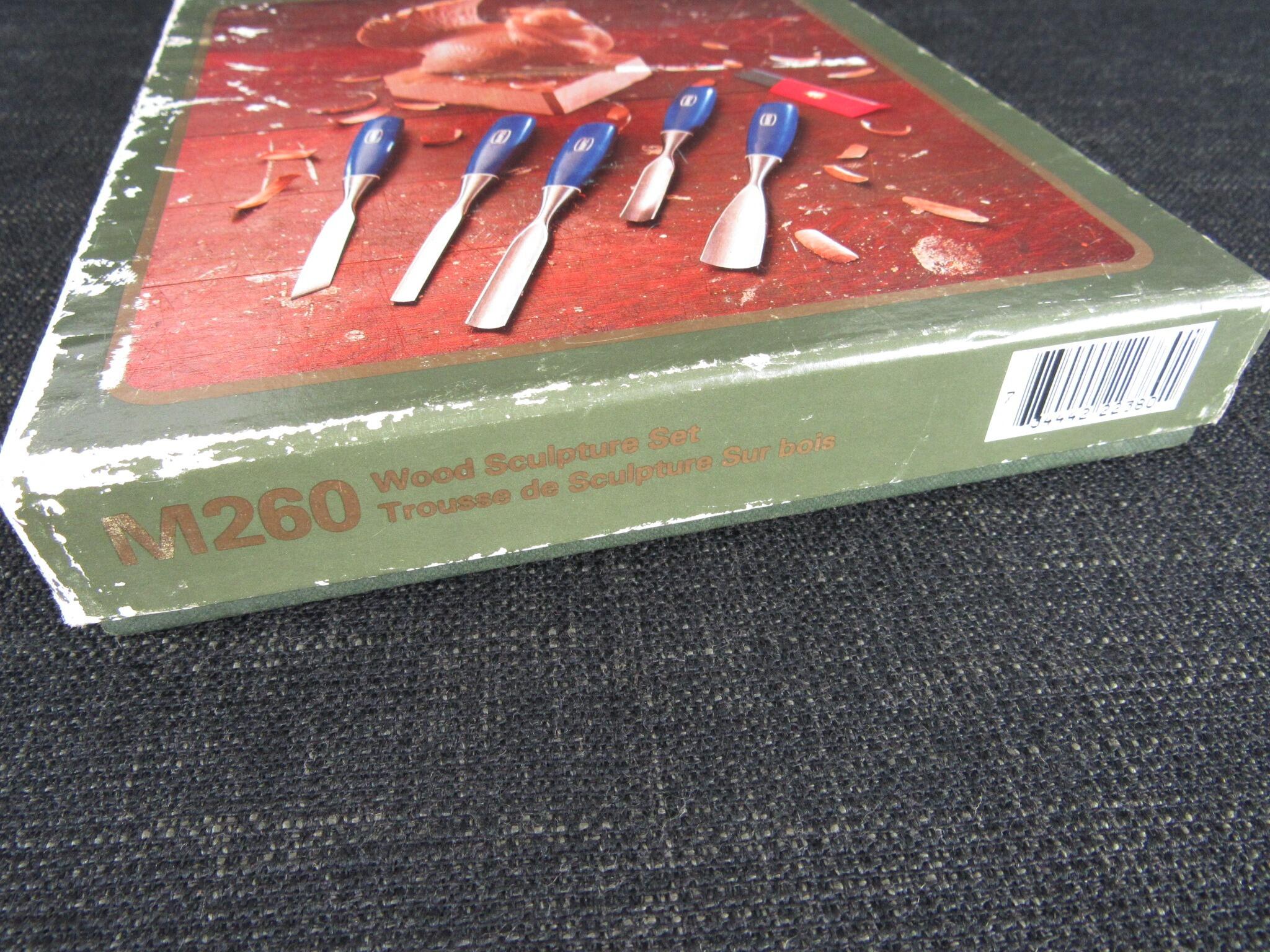 MARPLES M260 Wood Sculpture Set - Caving Tool Set - Unused *SOLD*
