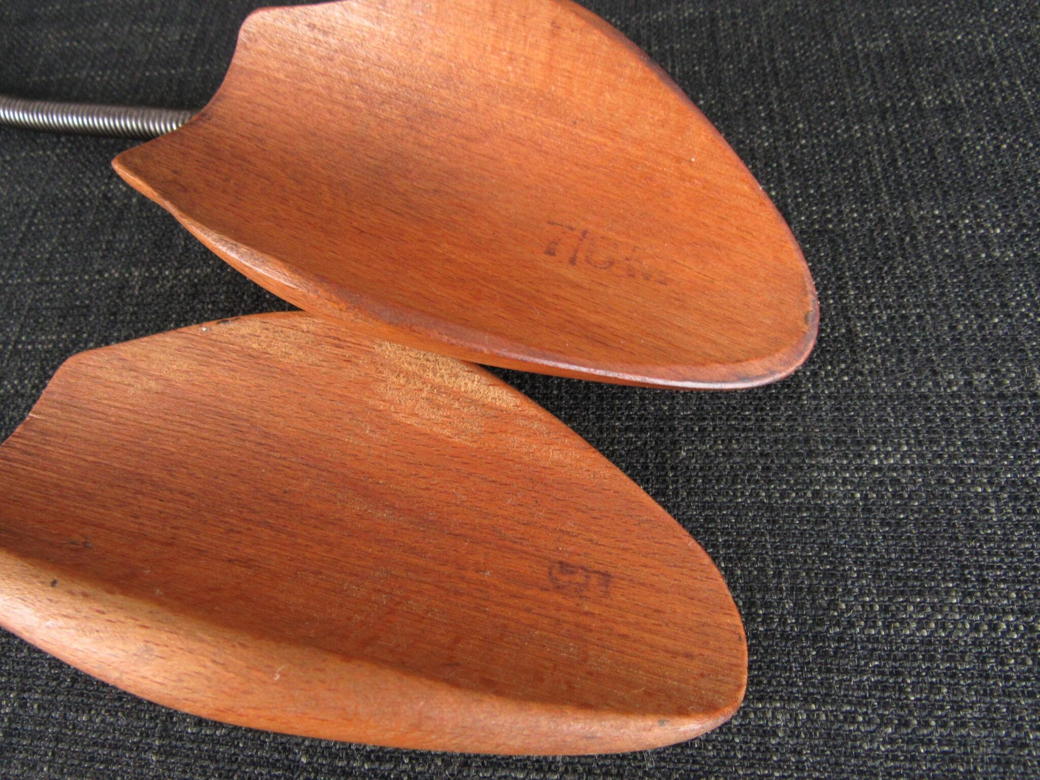 Two Vintage Wooden Shoe Trees or Keepers