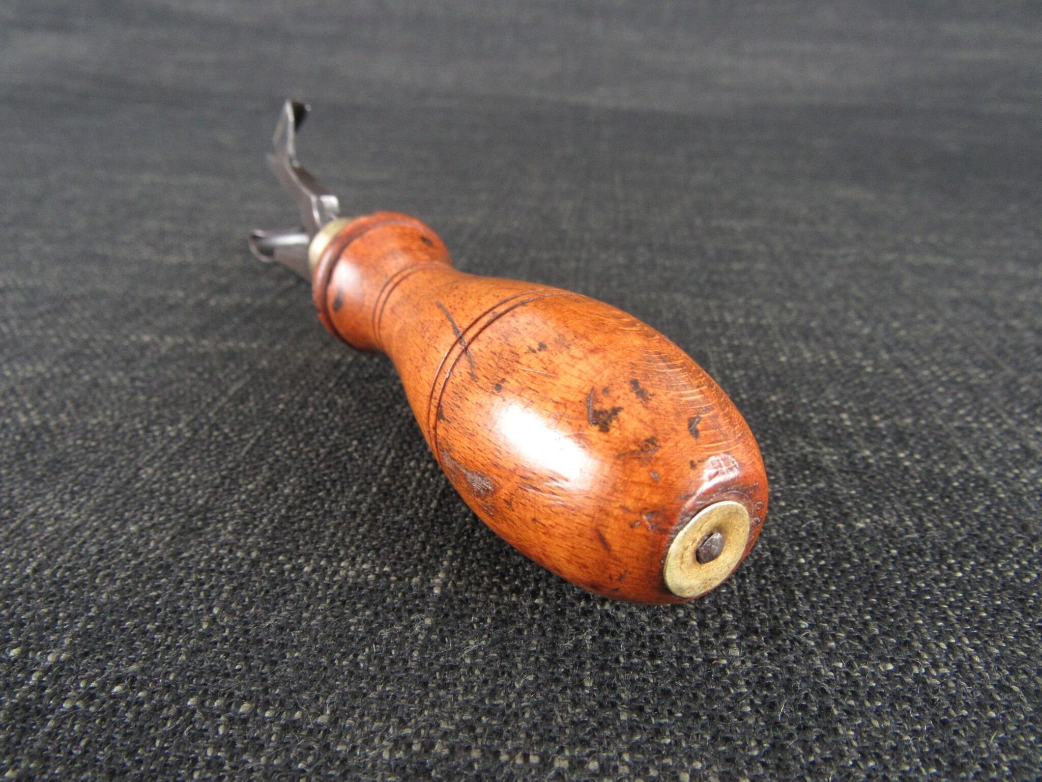 Antique Wooden Handled Timber Scribe or Race Knife