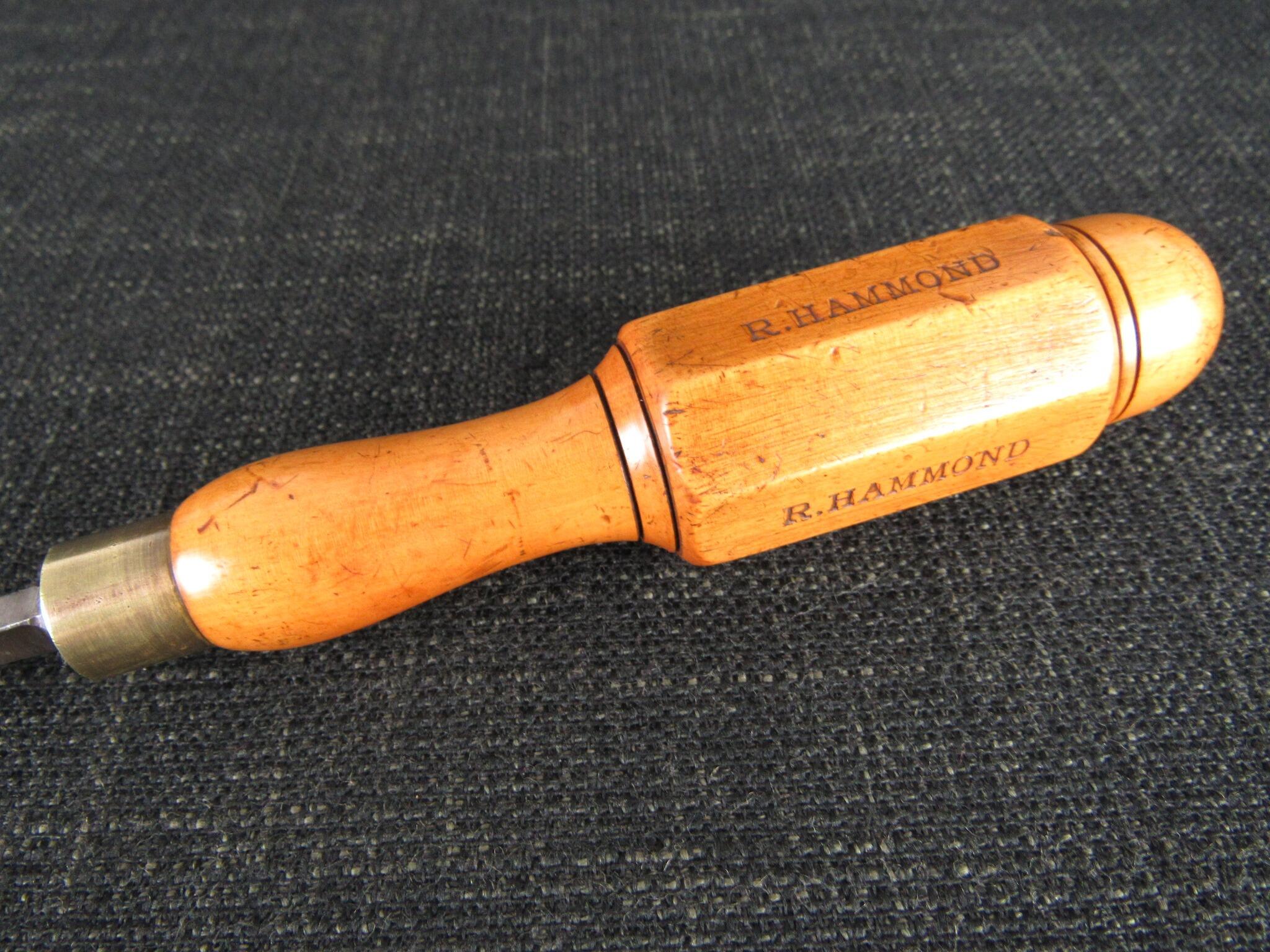 MOSELEY & SIMPSON 7/16 inch In Cannel Scribing Gouge with London ...