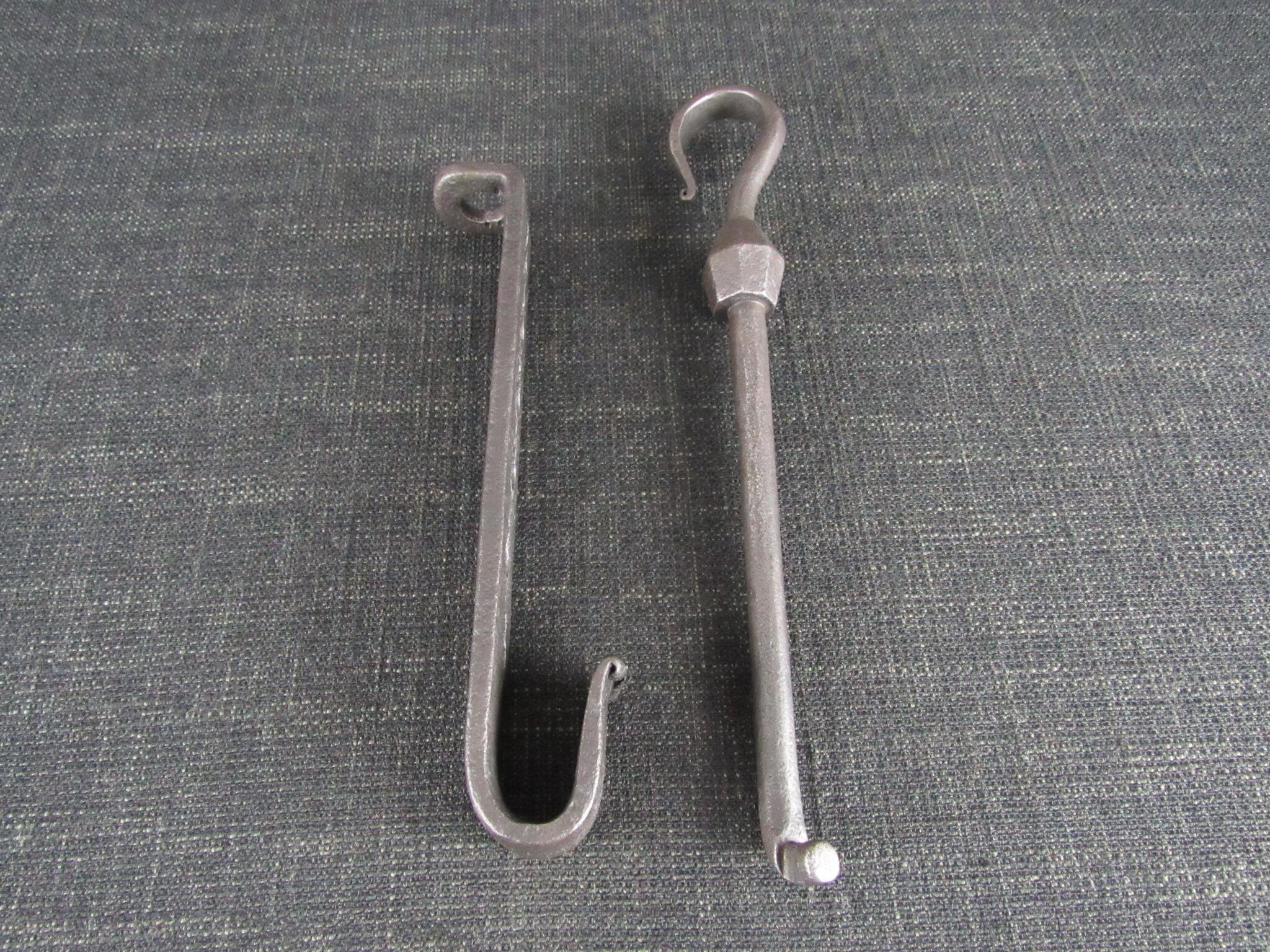 Antique Inglenook Pot Hook - Fire Hook