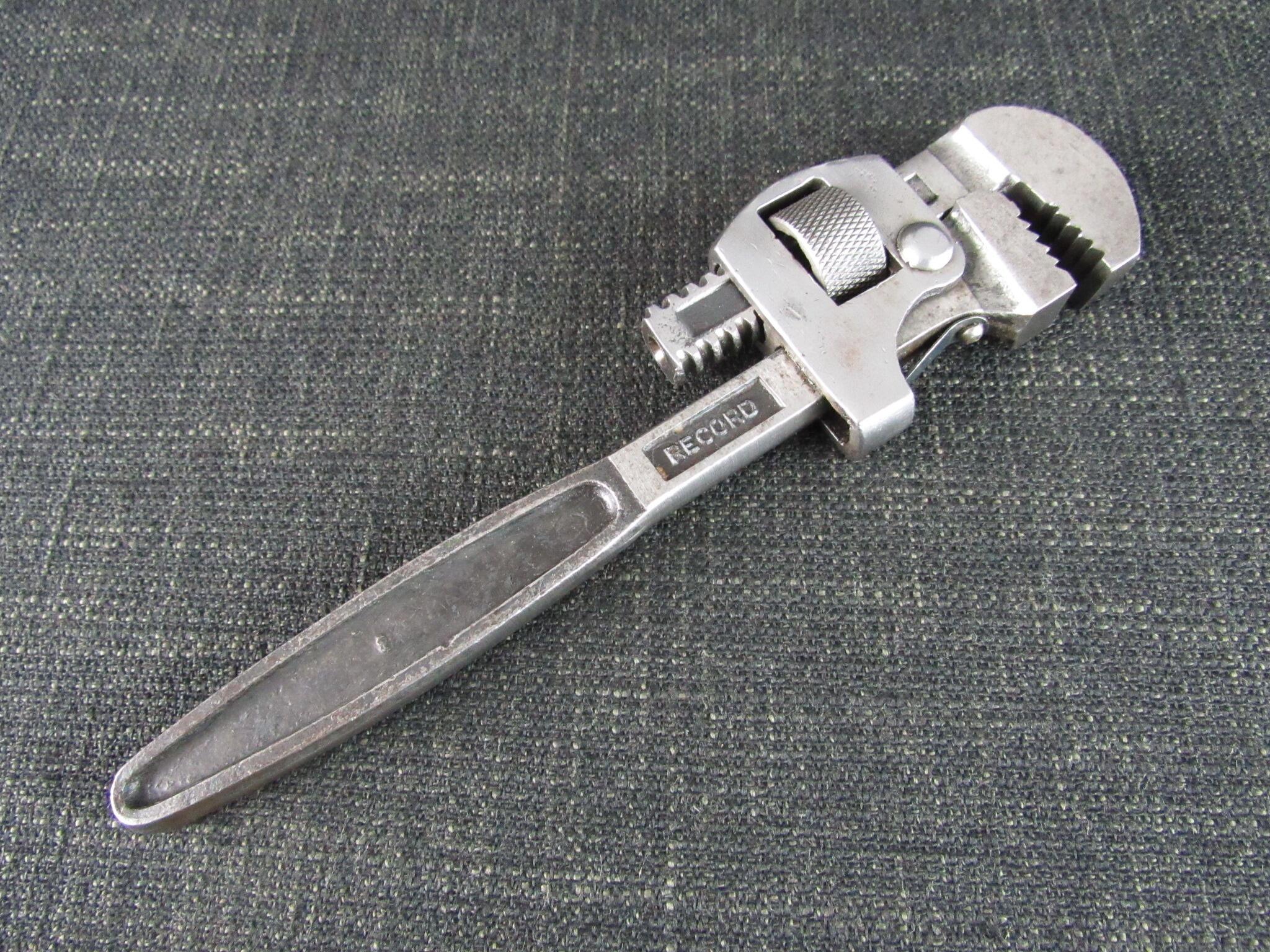 8 inch RECORD Stillson Wrench *SOLD*
