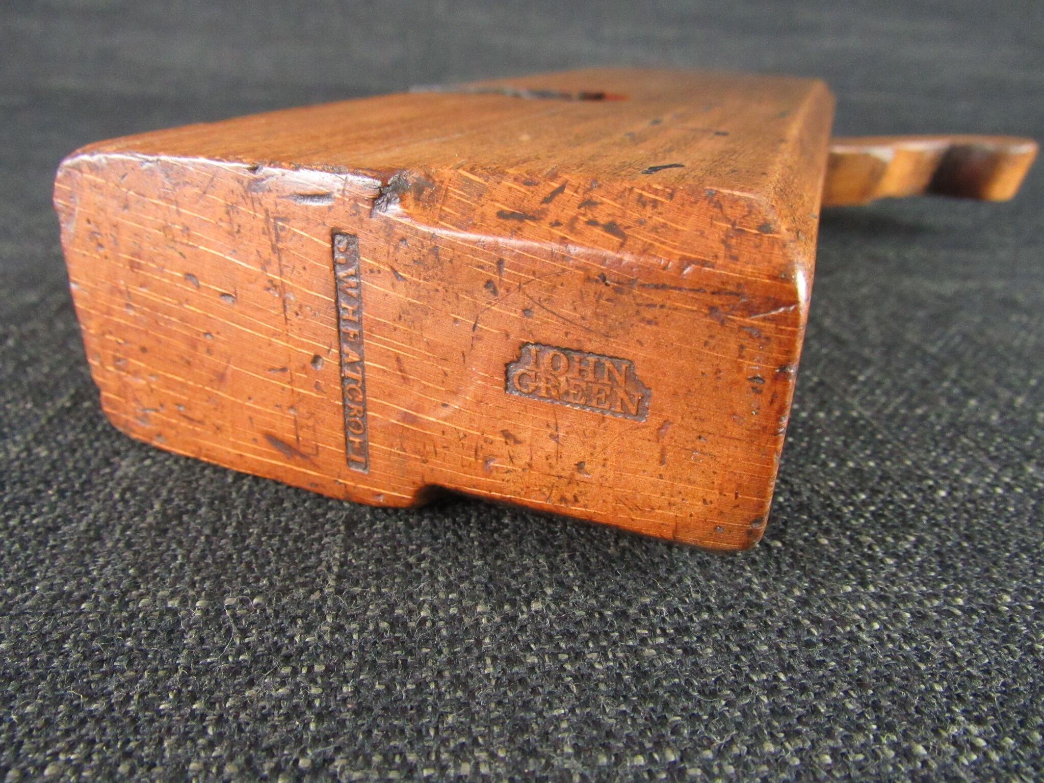 Large JOHN GREEN Skew Rebate Plane - 10 7/16 inches long