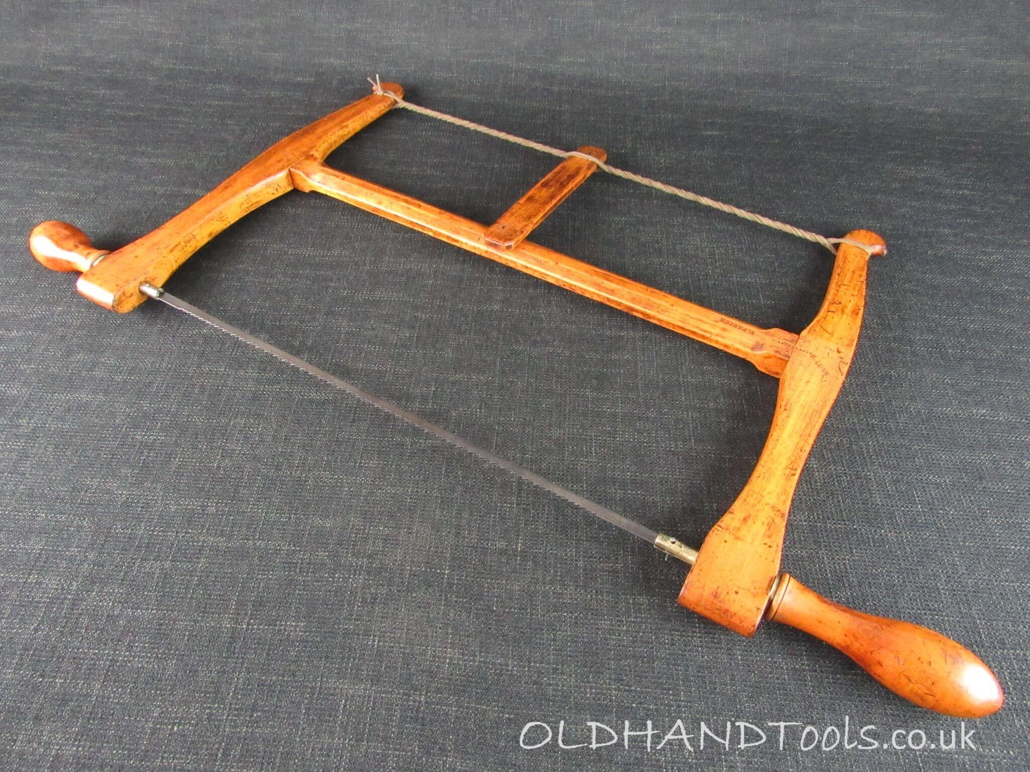 HENRY BROWN Wooden Bow Saw *SOLD*