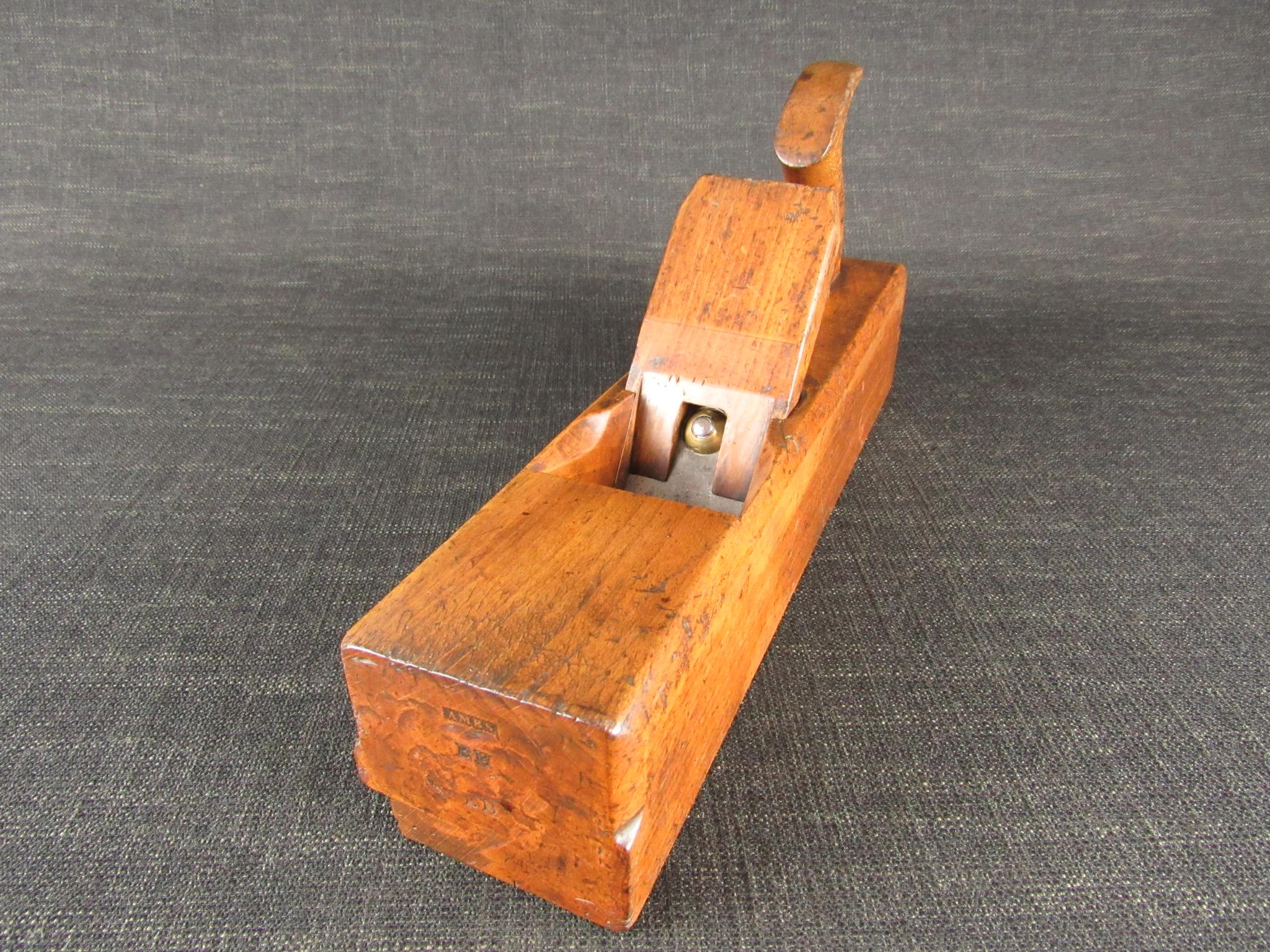 JOHN AMES Panel Plane with 2 Makers Marks *SOLD*