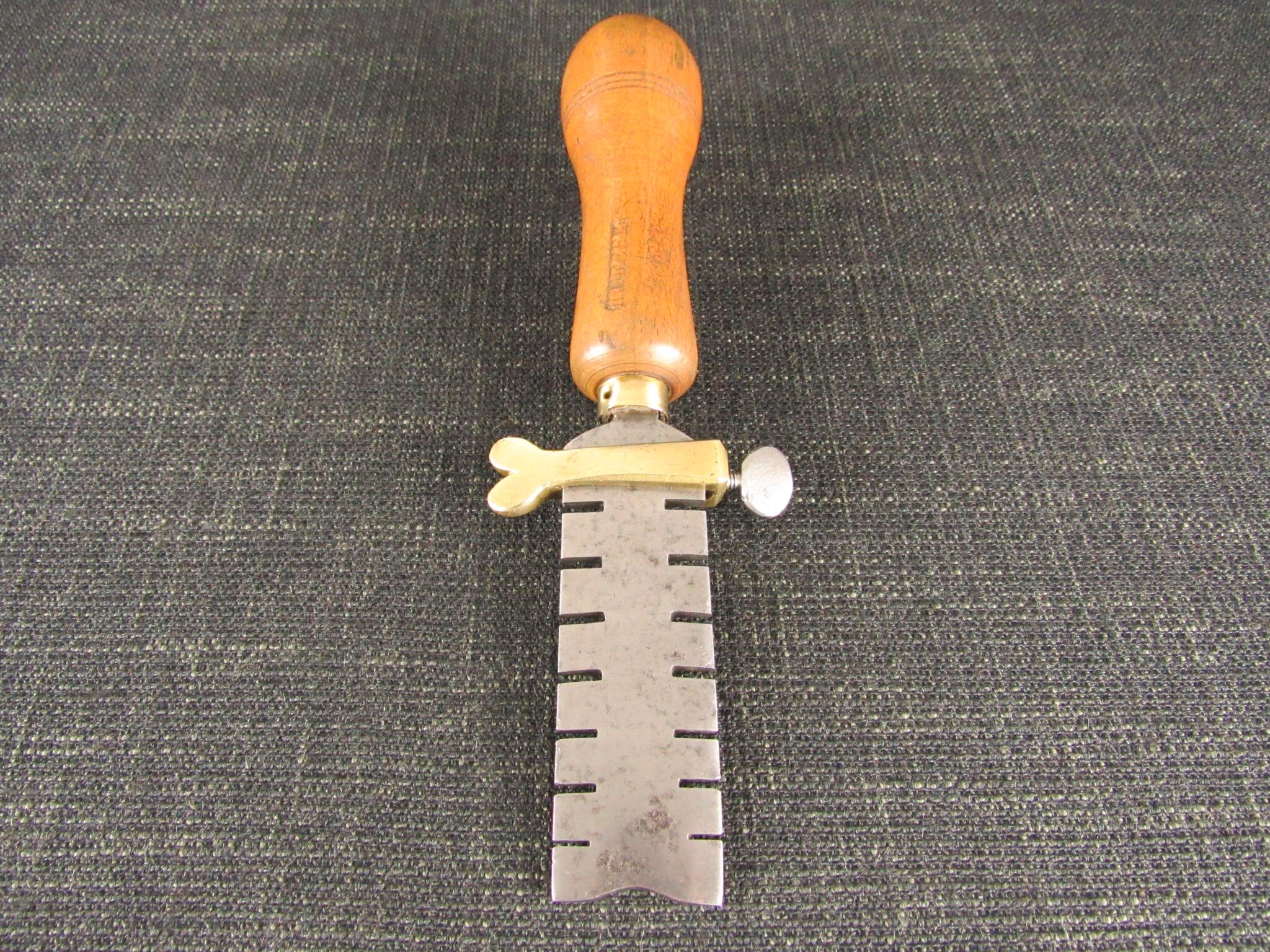 Vintage Gate Type Saw Set with Brass Gauge *SOLD*