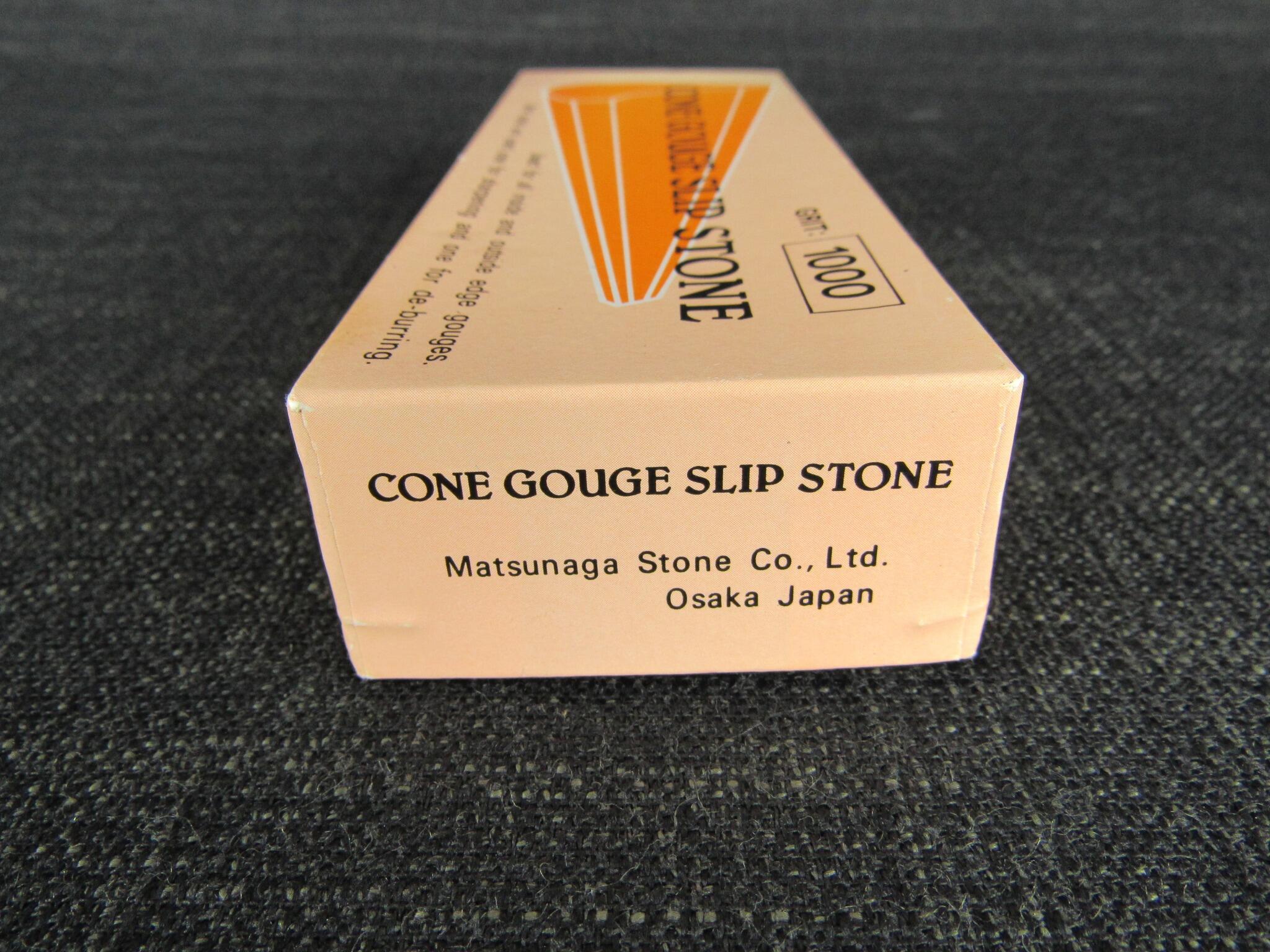 1000 Grit Japanese Cone Gouge Slip Stone - Water Stone or Whetstone *SOLD*