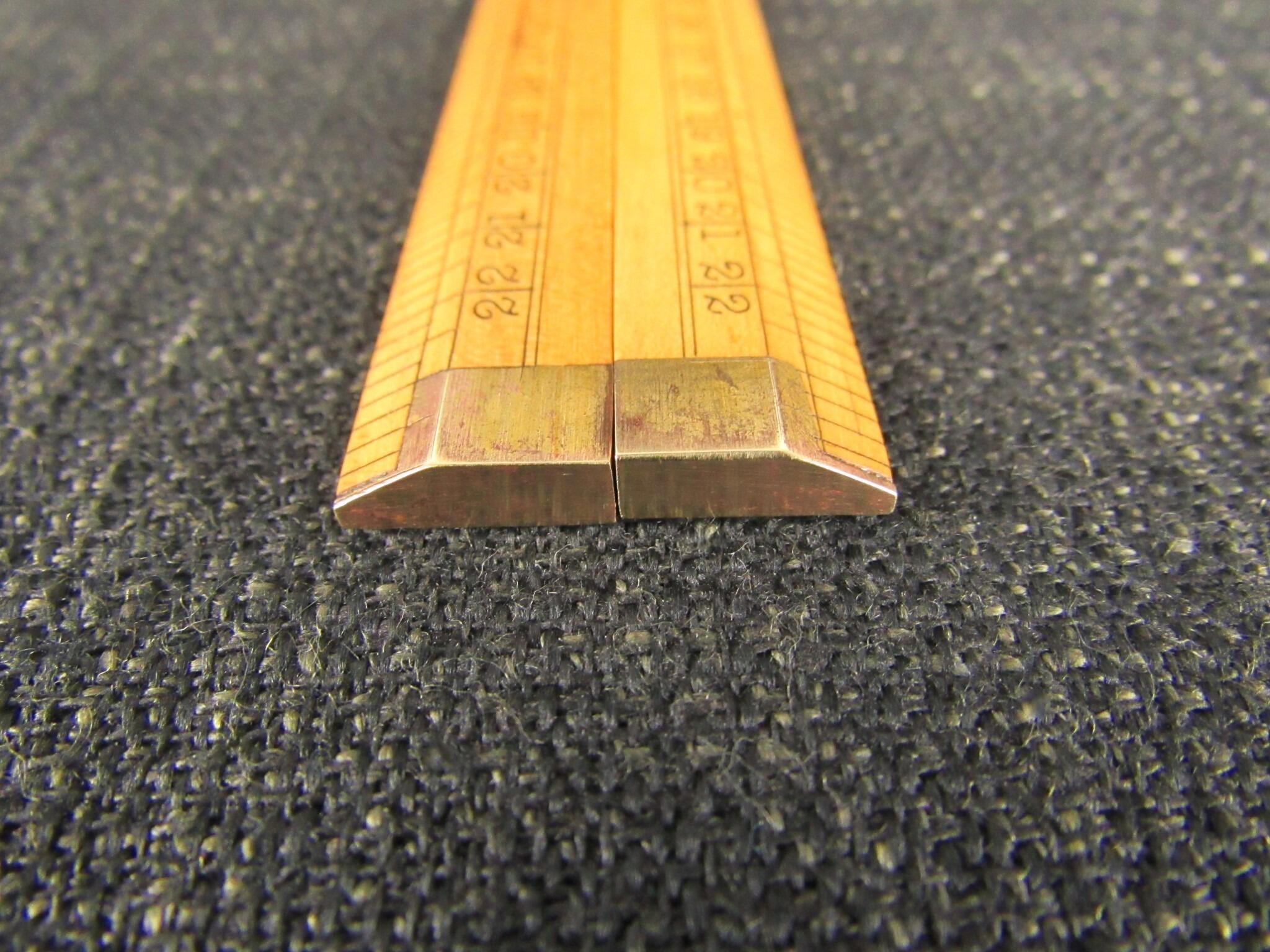 6 inch RABONE 1518 Tailors Diagram Rule & Square *SOLD*