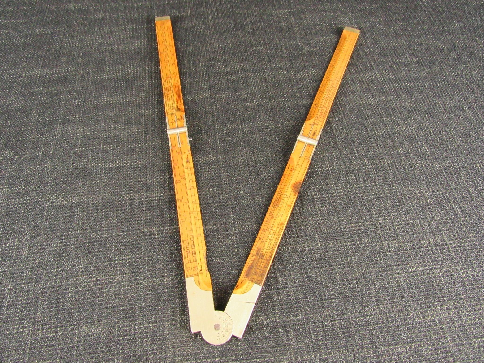 PRESTON Boxwood Architects Rule with German Silver Mounts - 2 foot 4 ...