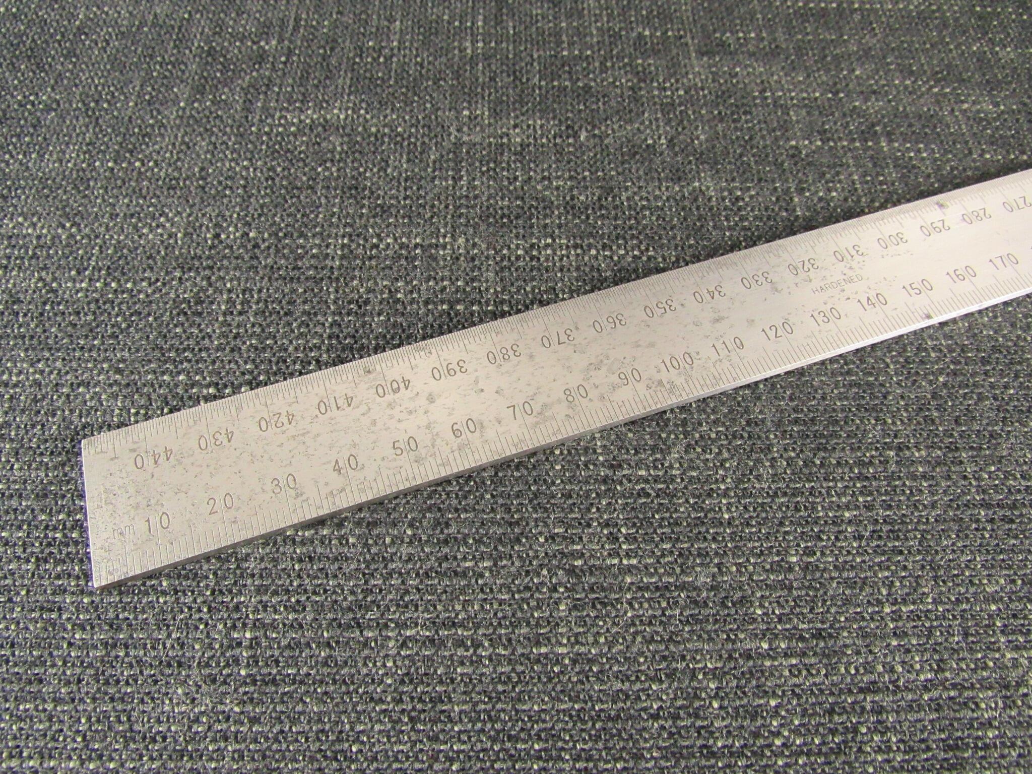 MOORE & WRIGHT 450mm Combination Square Steel Rule *SOLD*
