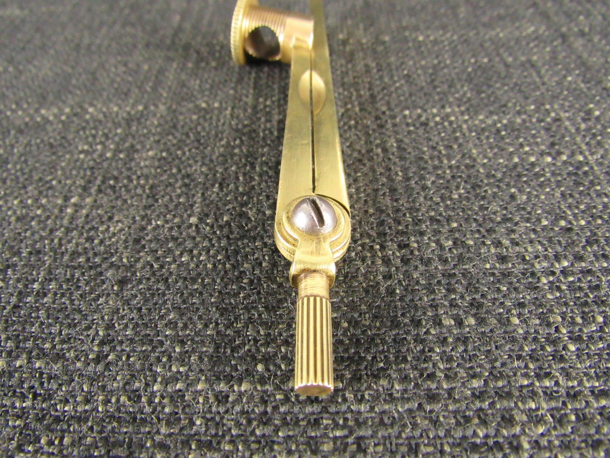 Vintage Brass Drawing Compass marked MADE IN ENGLAND *SOLD*