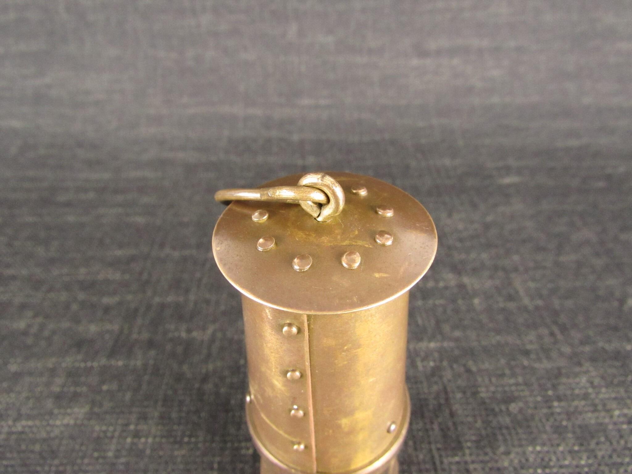 Miniature ECCLES Protector Lamp - Miners Lamp *SOLD*