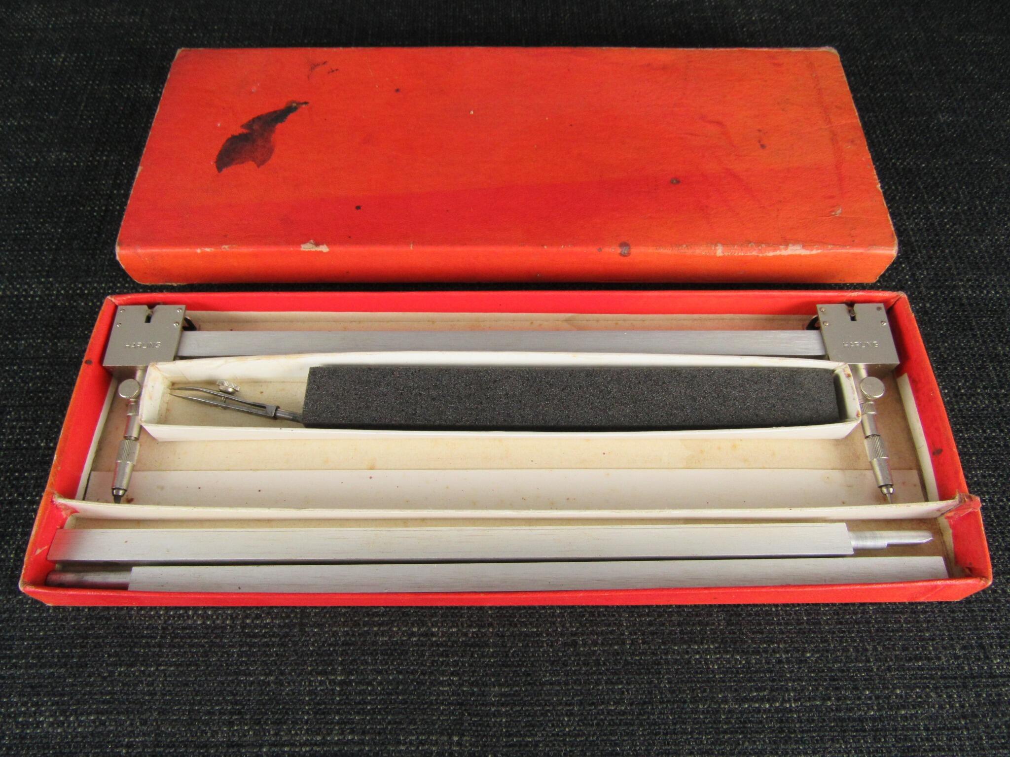 HARLING Beam Compass - Trammel Heads *SOLD*