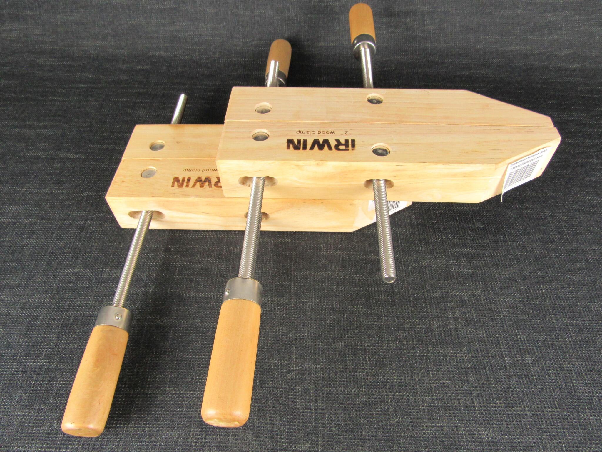 Pair of IRWIN 12 inch Wood Clamps *SOLD*