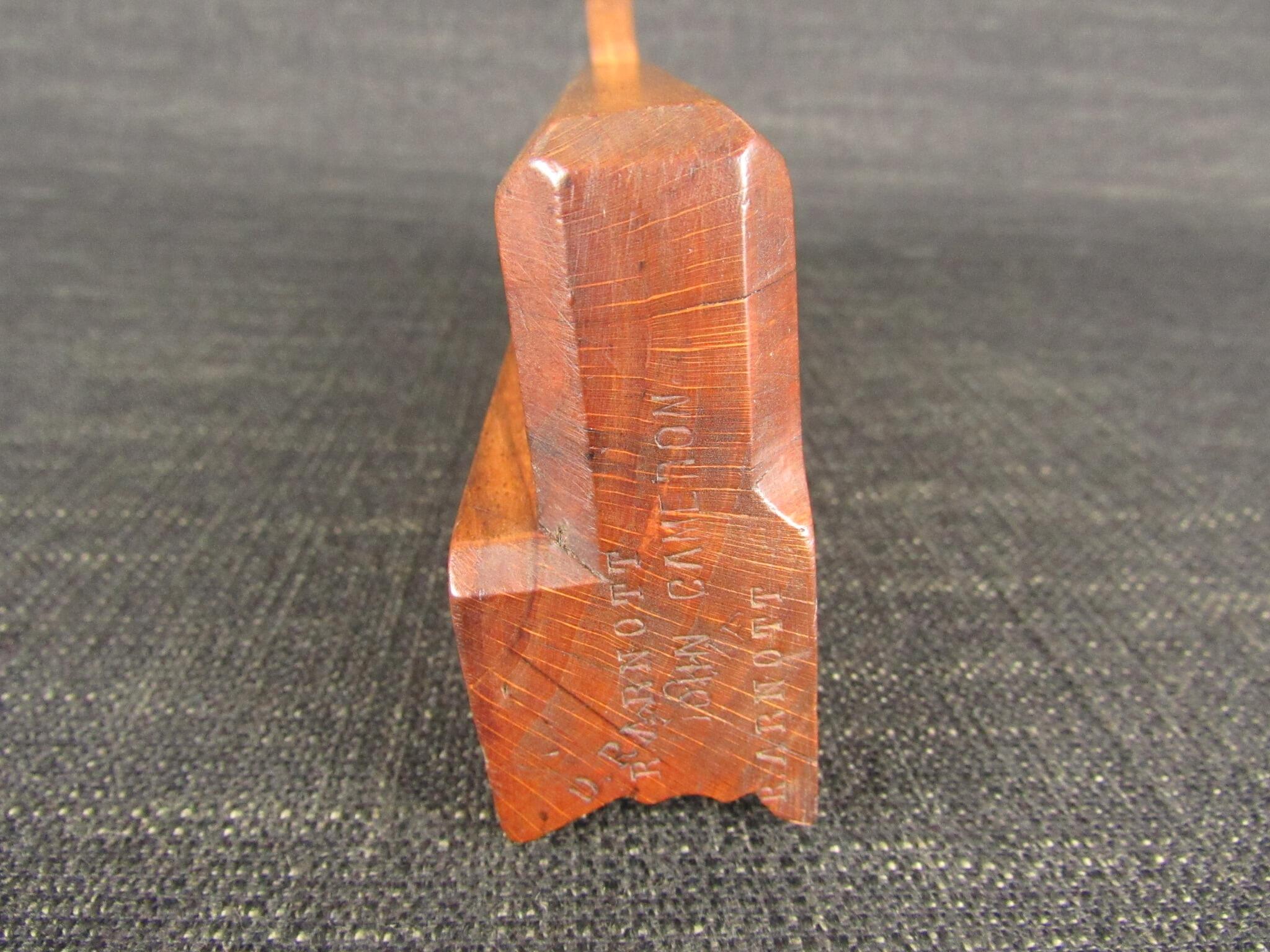 Long Moulding Plane with Unusual Features marked JOHN CAMERON *SOLD*