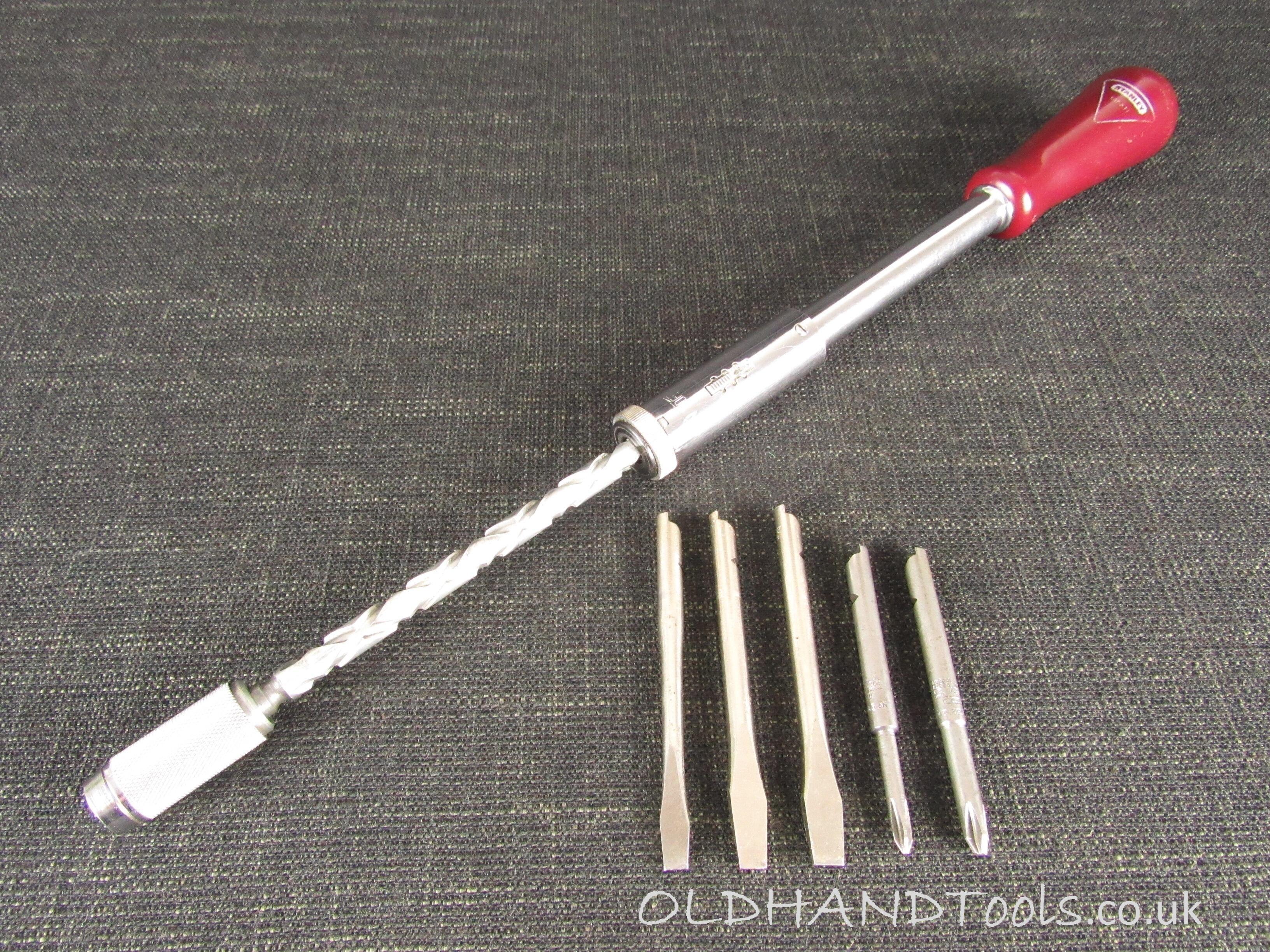 STANLEY Yankee 130B Spiral Ratchet Screwdriver + Bits *SOLD*