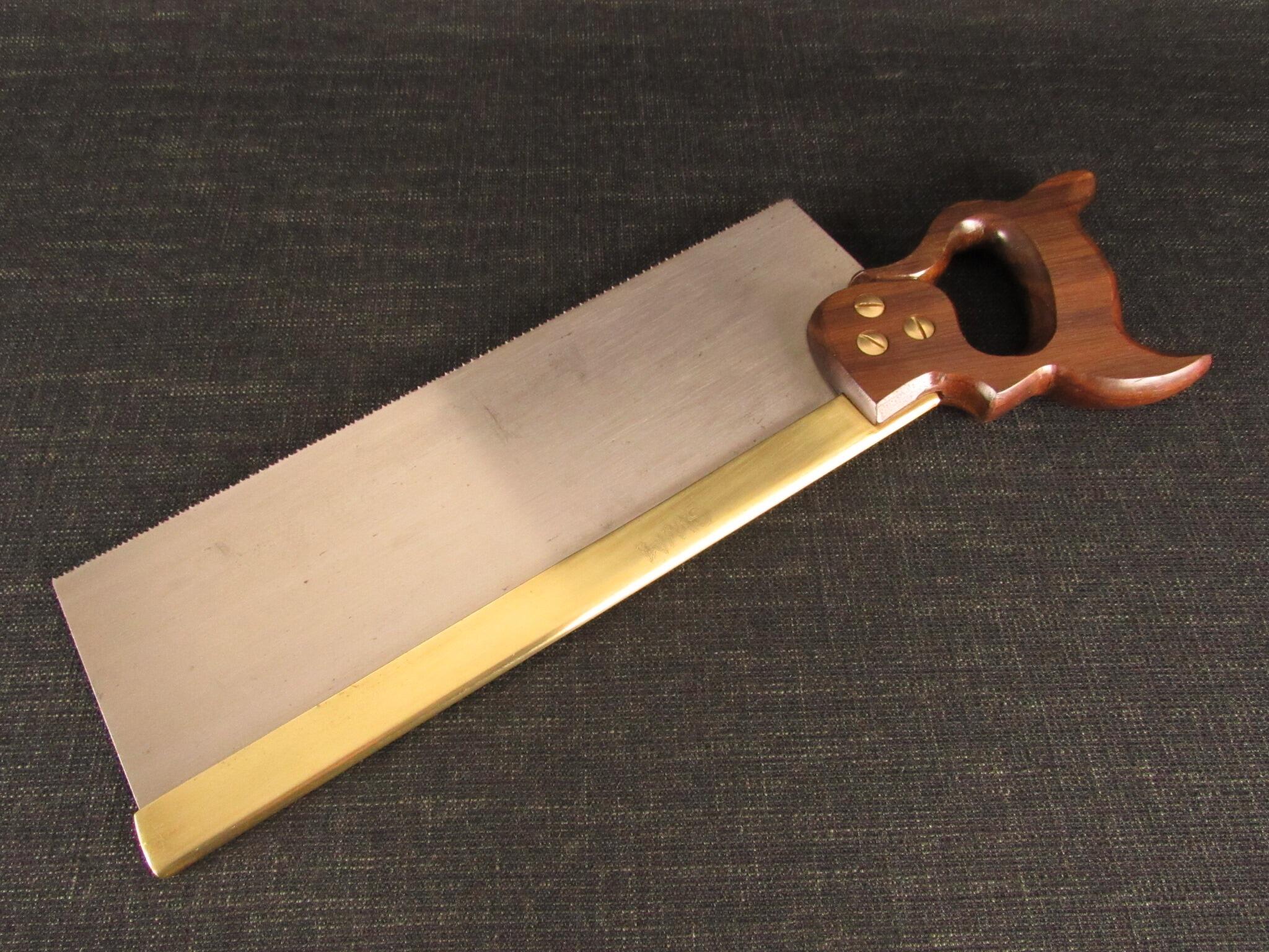 14 inch B & J WILCOCK Brass Back Tenon Saw *SOLD*