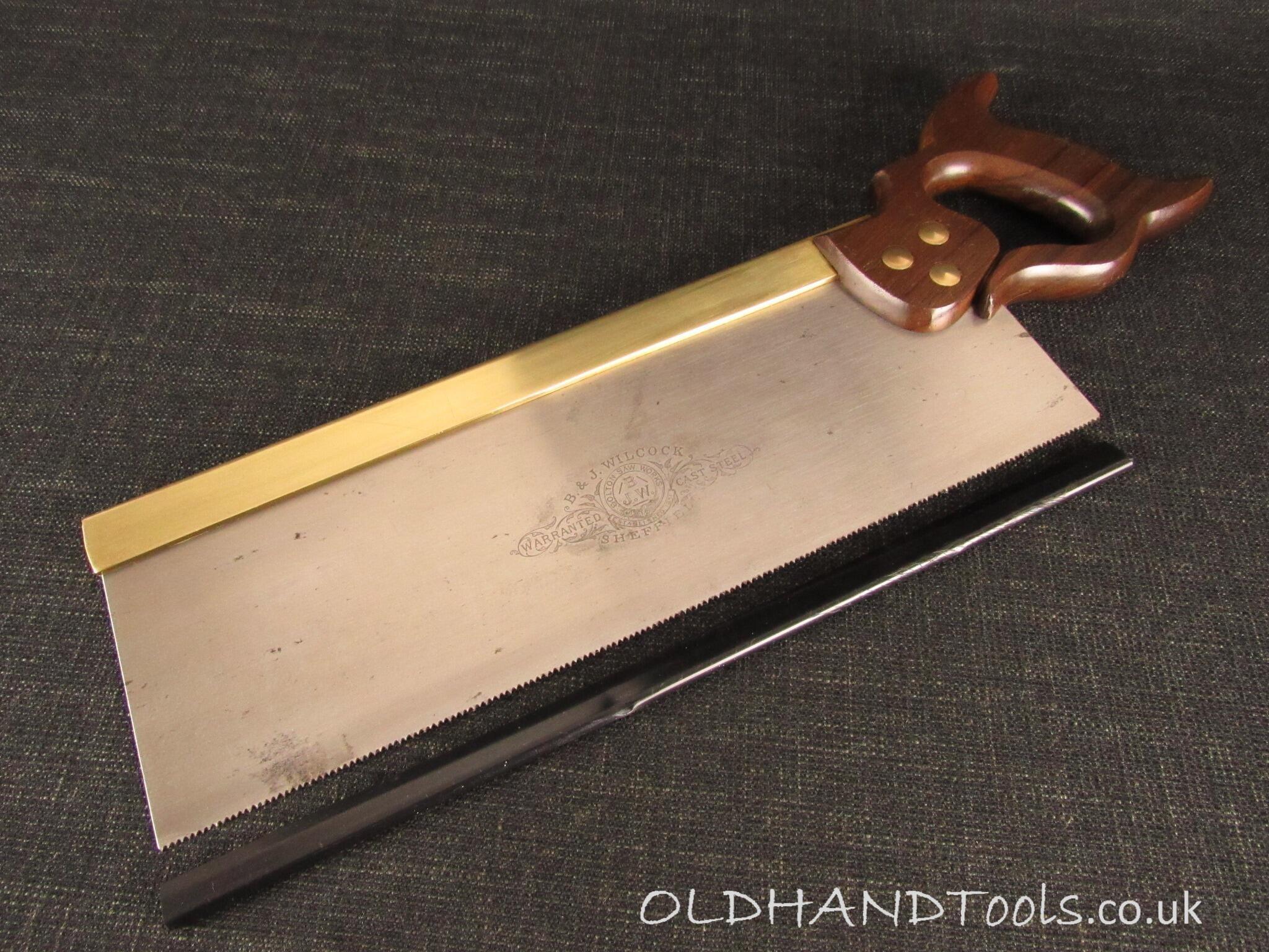 14 inch B & J WILCOCK Brass Back Tenon Saw *SOLD*