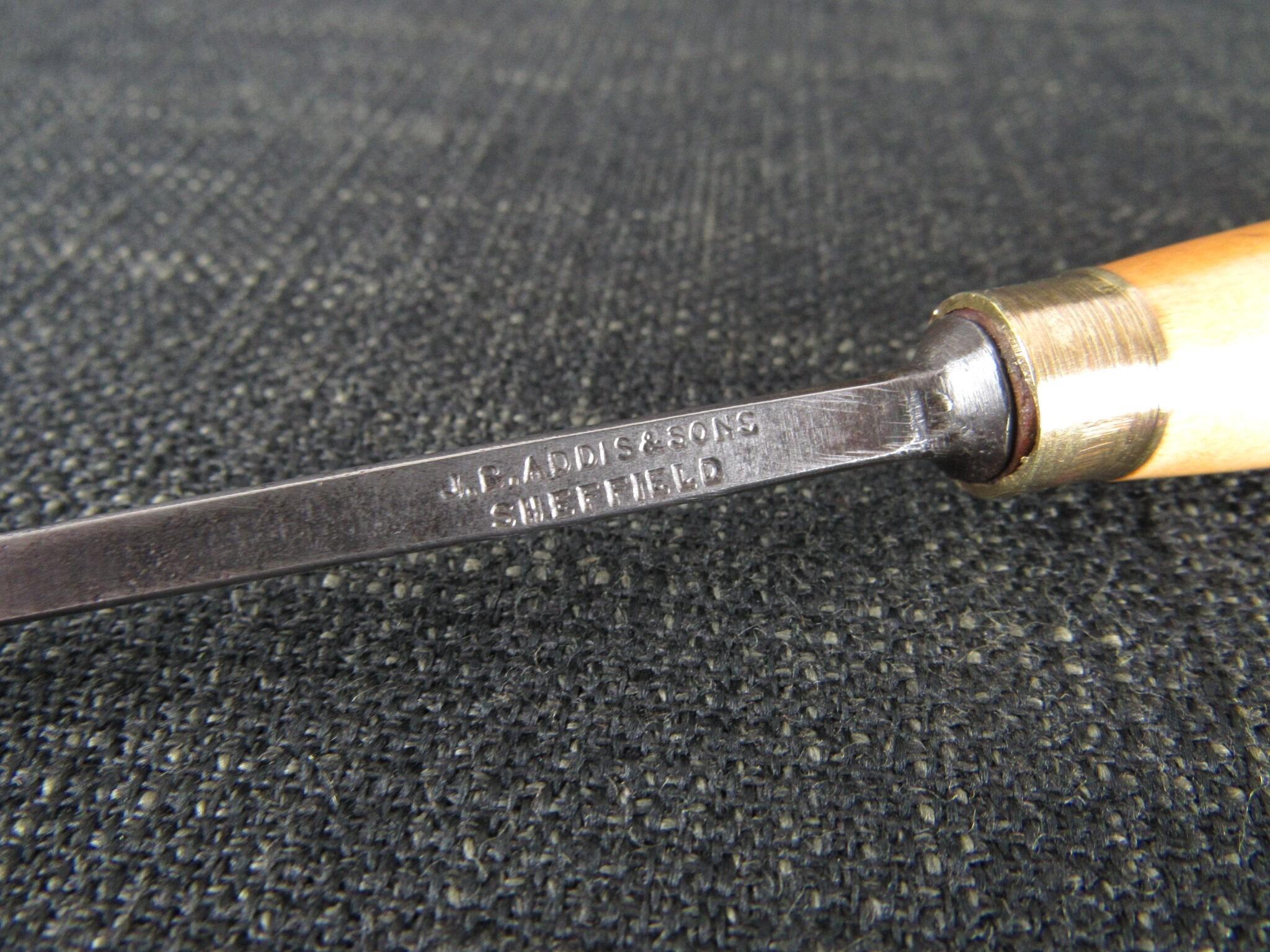 JB ADDIS 3/16" Spoon Gouge - 9 Prize Medals