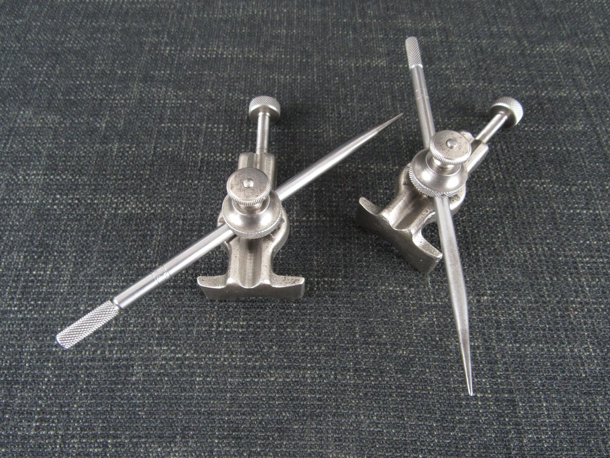 STARRETT 59 A Trammel Heads with Points *SOLD*