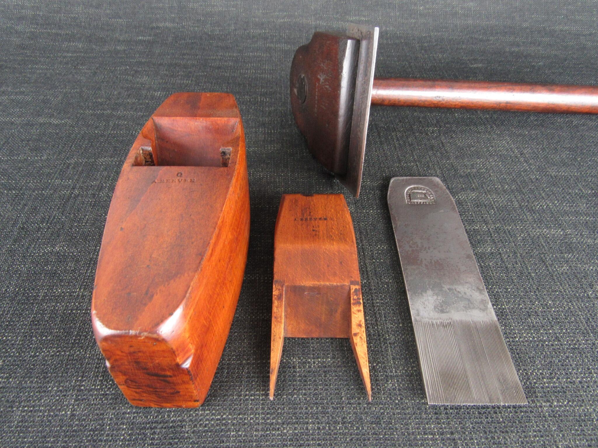 VARVILL Toothing Plane with Veneer Hammer *SOLD*