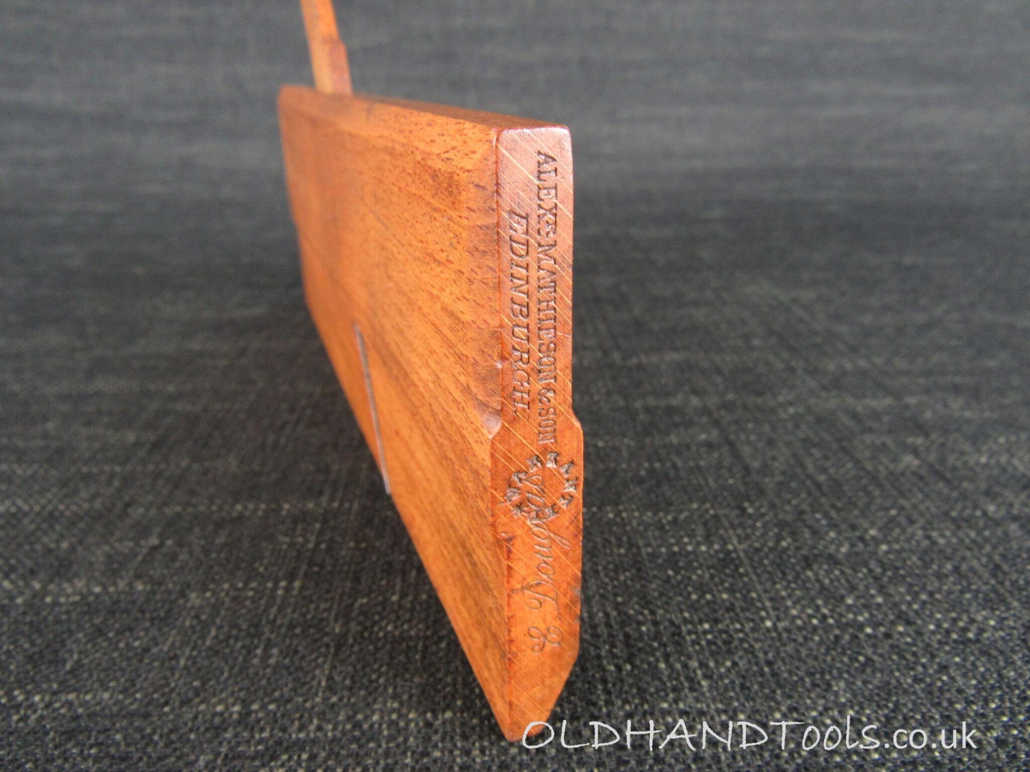 MATHIESON No 2 Hollow Moulding Plane *SOLD*