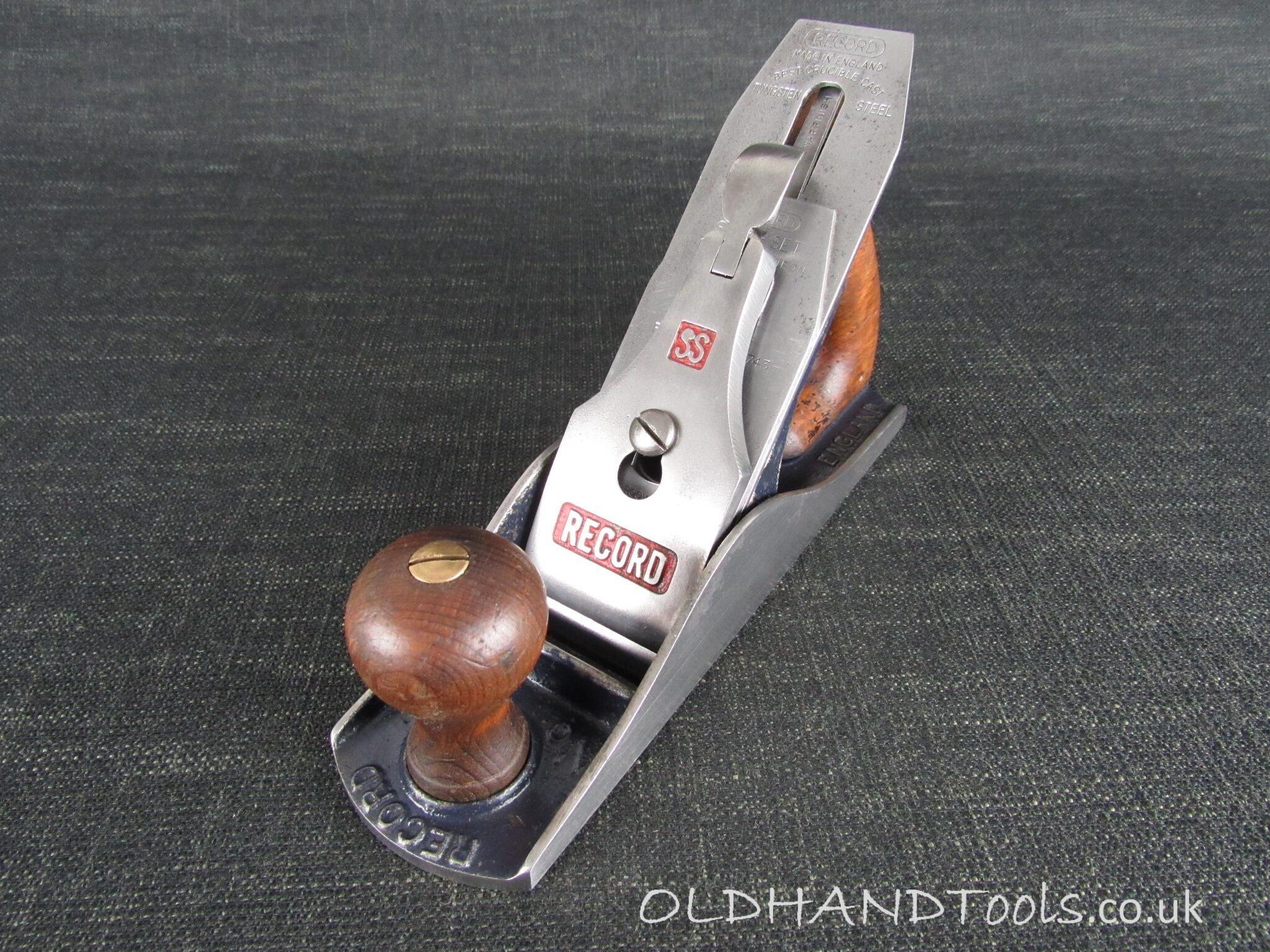 War Finish RECORD 04 SS Stay Set Smoothing Plane *SOLD*