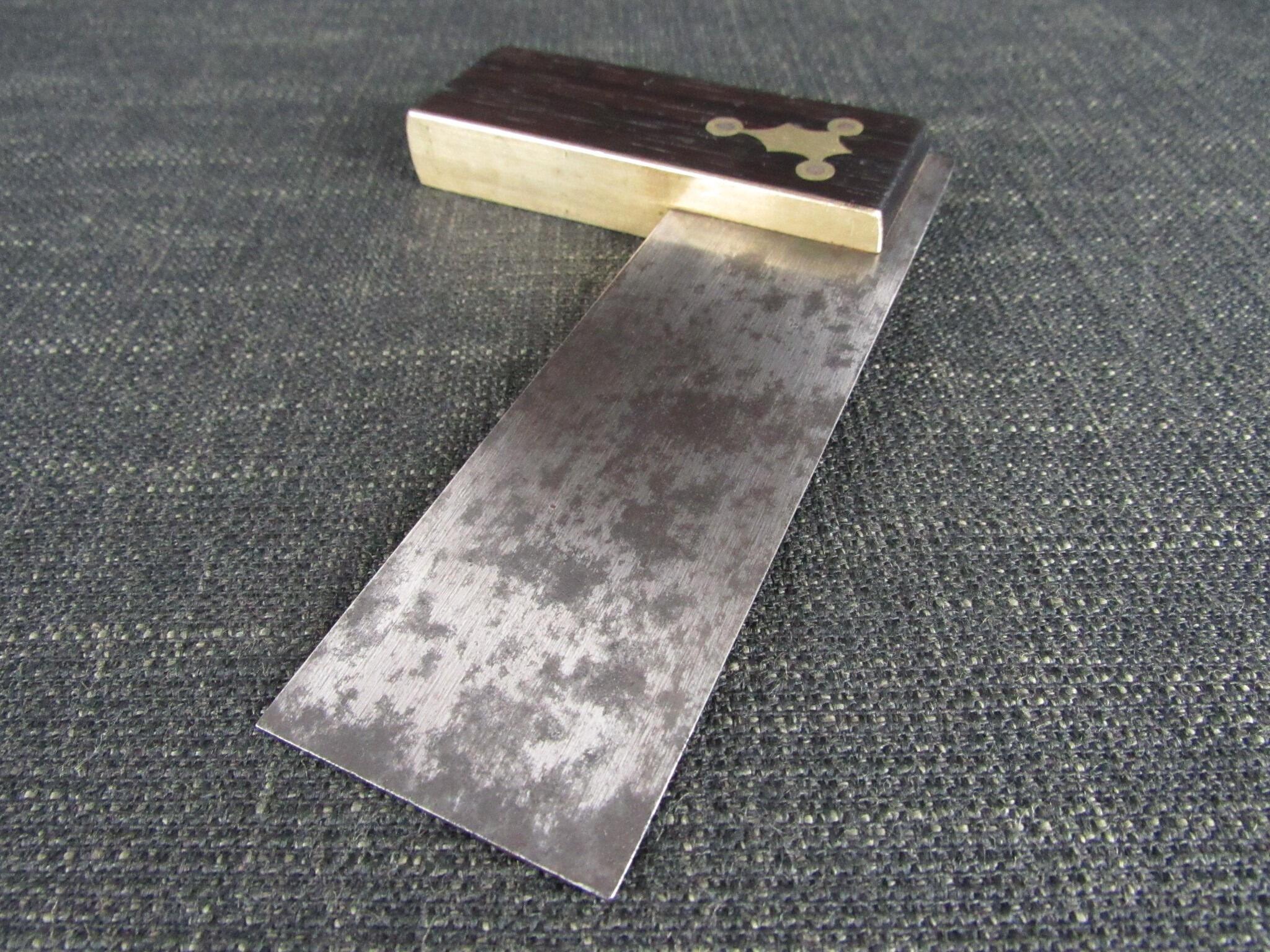 WHEATCROFT & SONS Rosewood Try Square *SOLD*