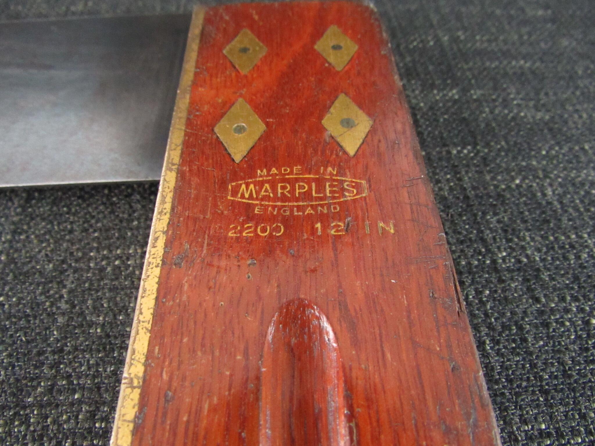 MARPLES 2200 Try Square - 12 inch *SOLD*