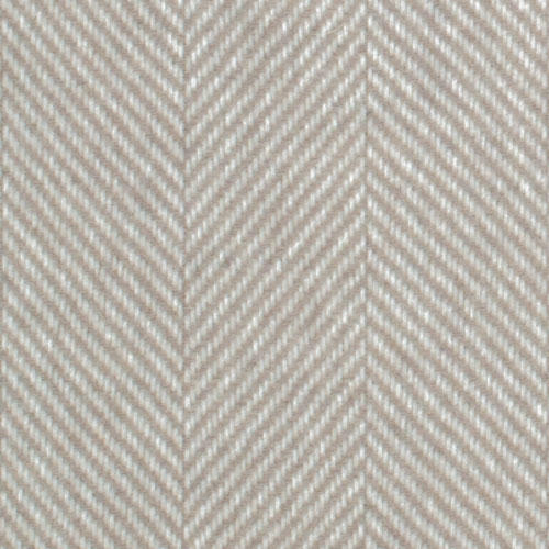 Herringbone Virgin Wool Scarf - Biege