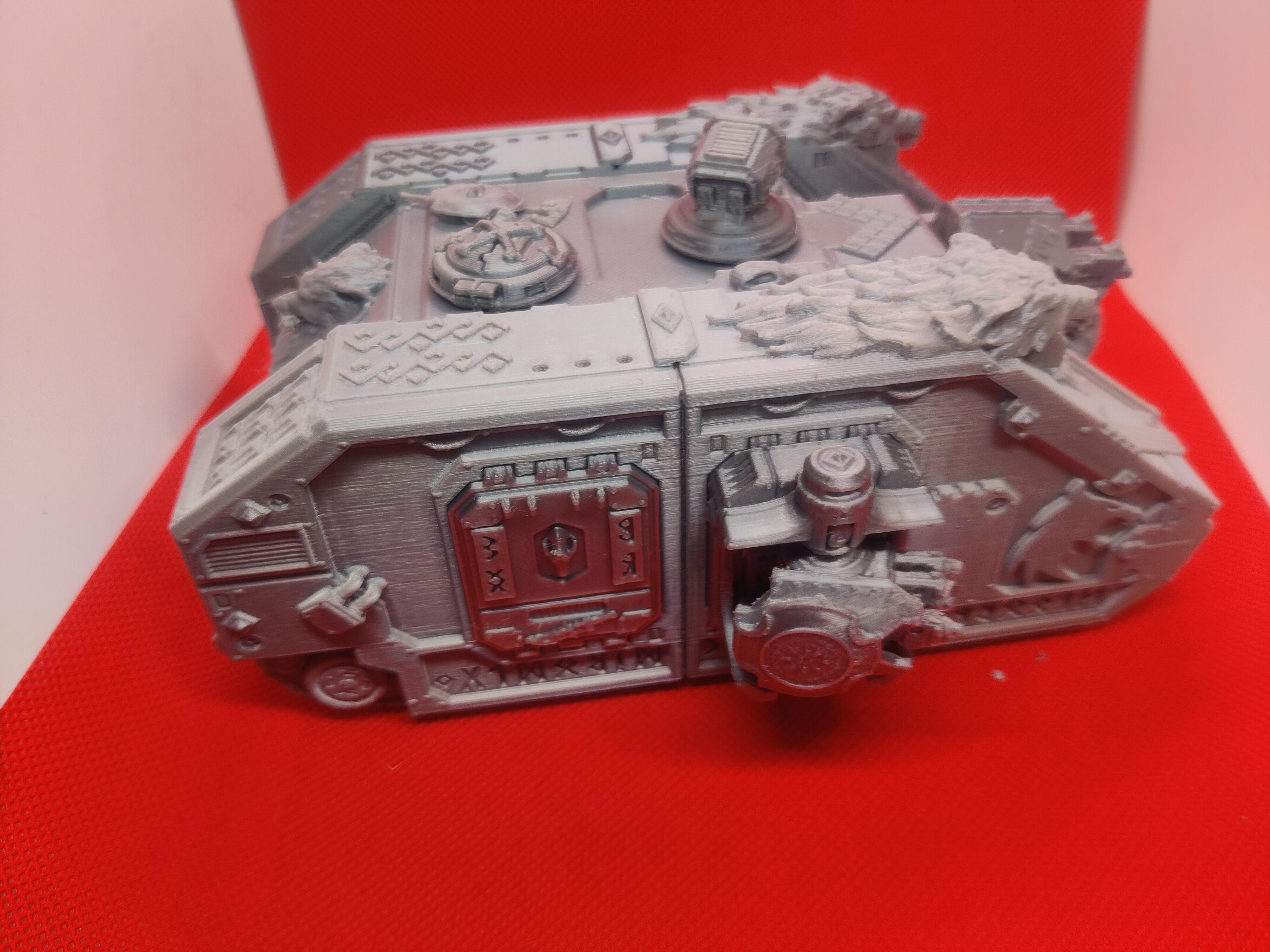 Feral Starguard Legion Heavy Transport ASV - 3D Printed PLA Sci-Fi ...