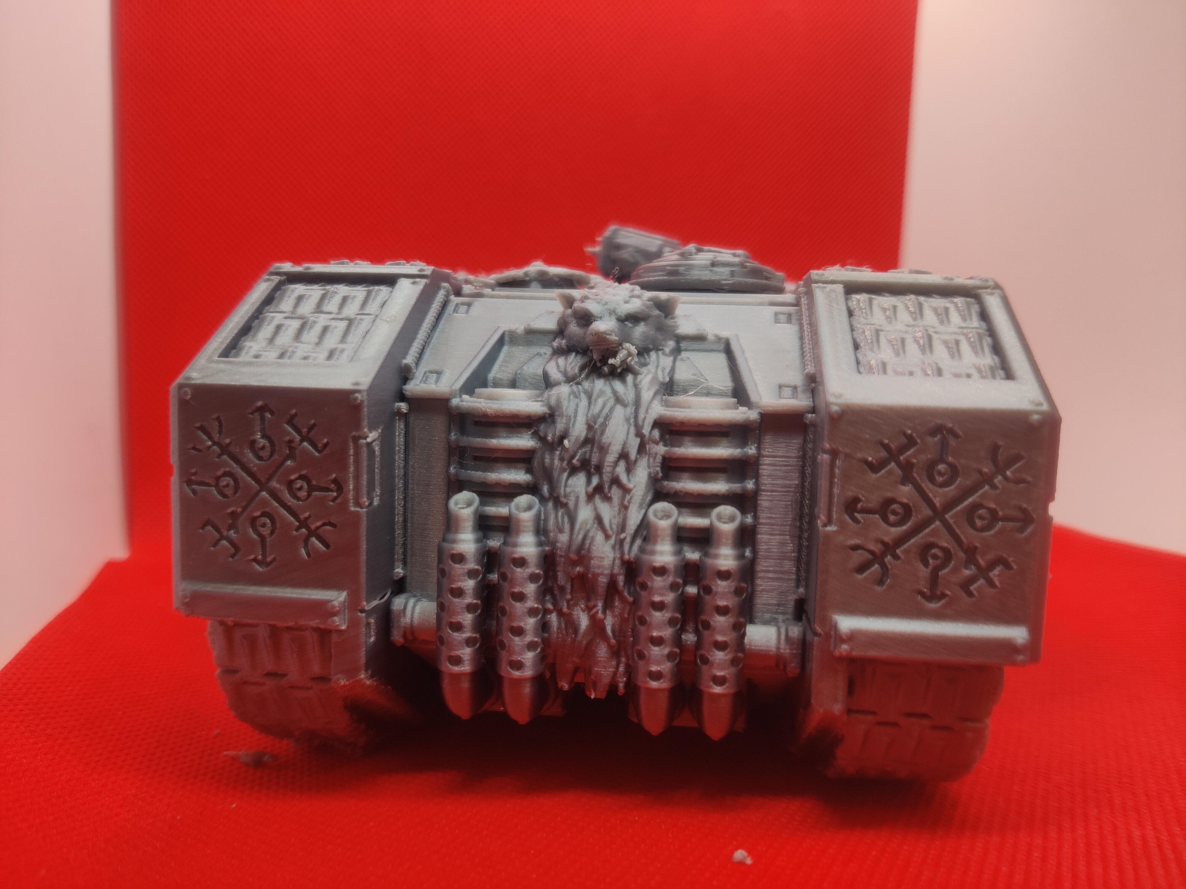 Feral Starguard Legion Heavy Transport ASV - 3D Printed PLA Sci-Fi ...
