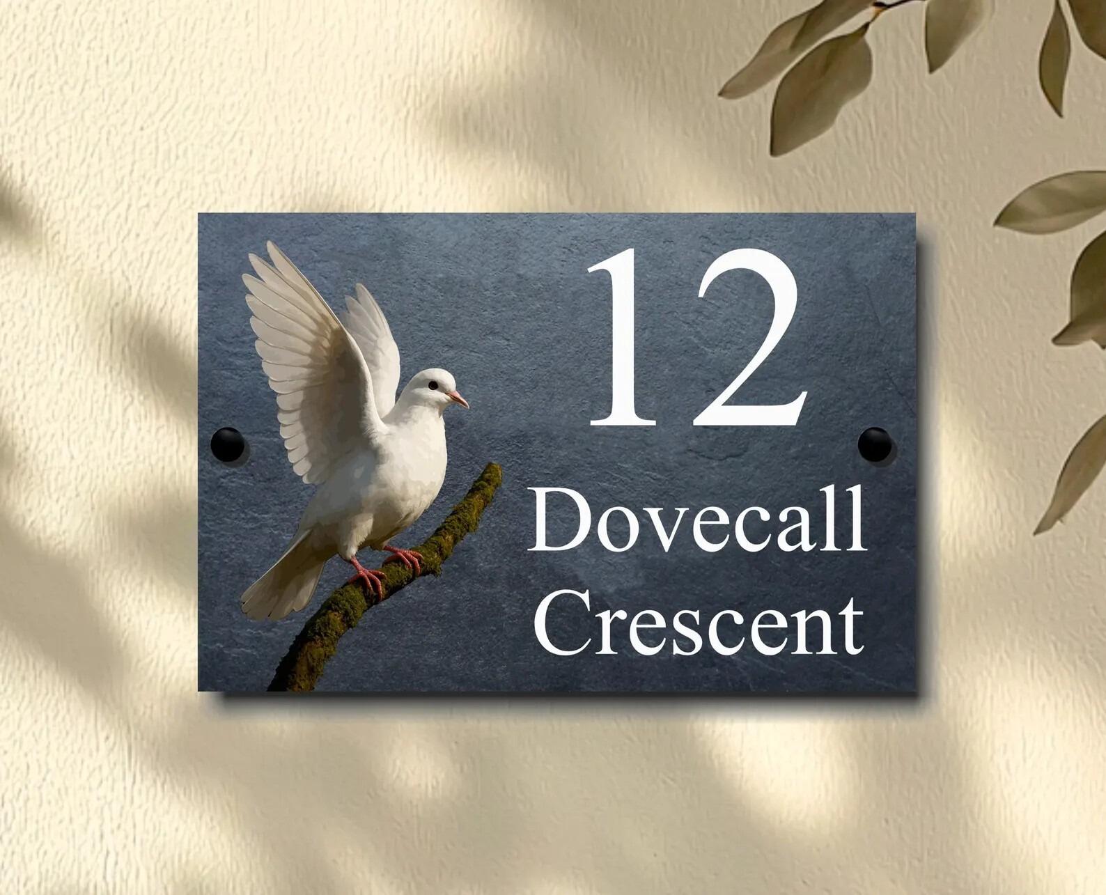 Slate signs, house signs and unique and unusual memorials