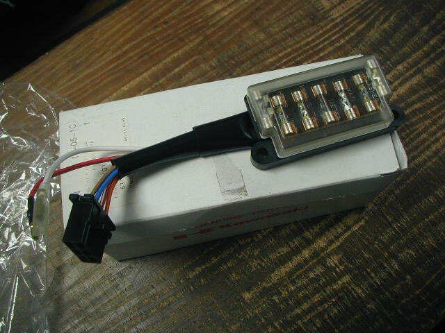 FUSE BOX : Z1000/1100 1981 ONWARDS