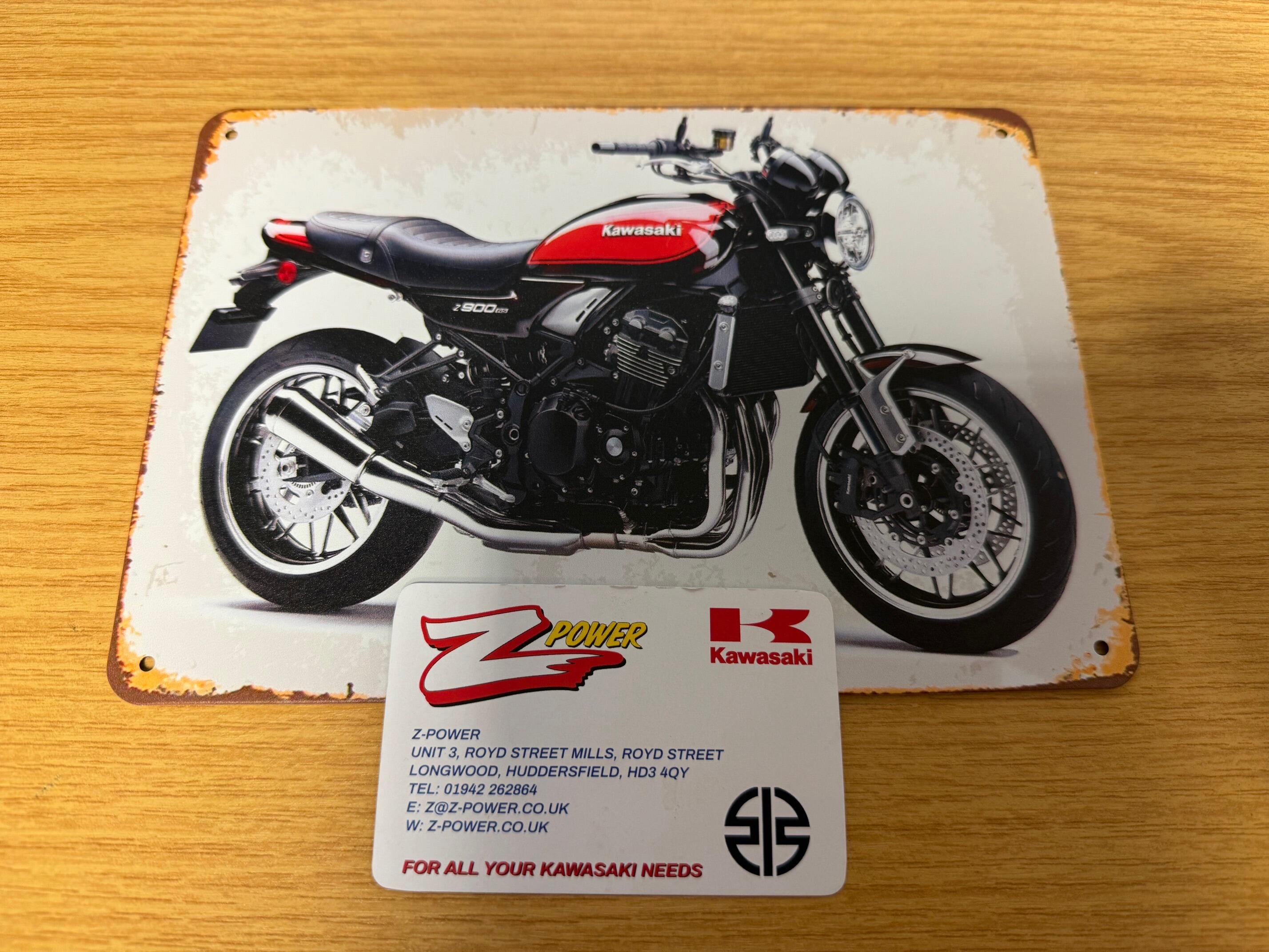 METAL SIGN - Z900RS (SMALL)