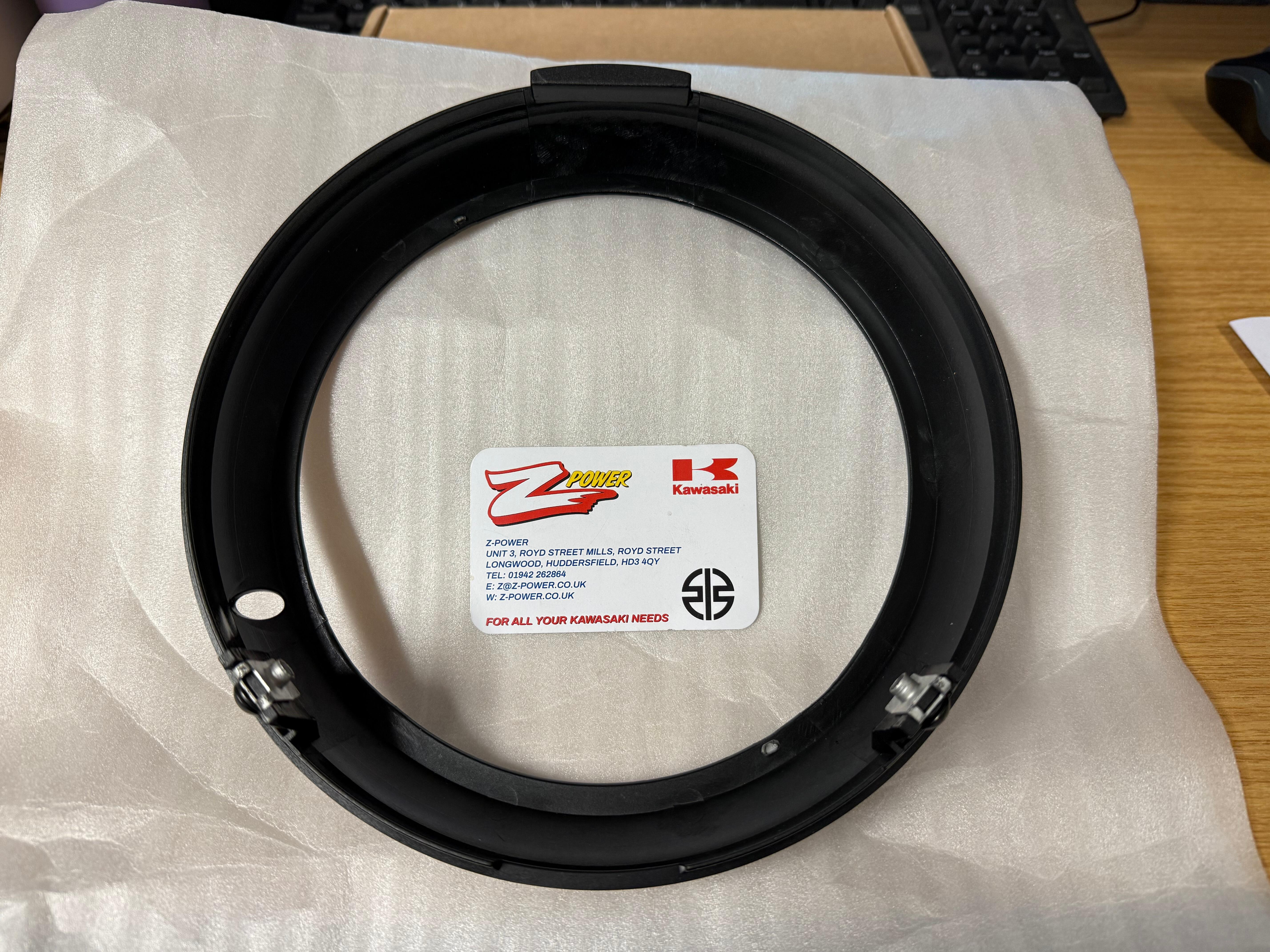 HEAD LAMP RIM (BLACK) - Z900RS (PATTERN)