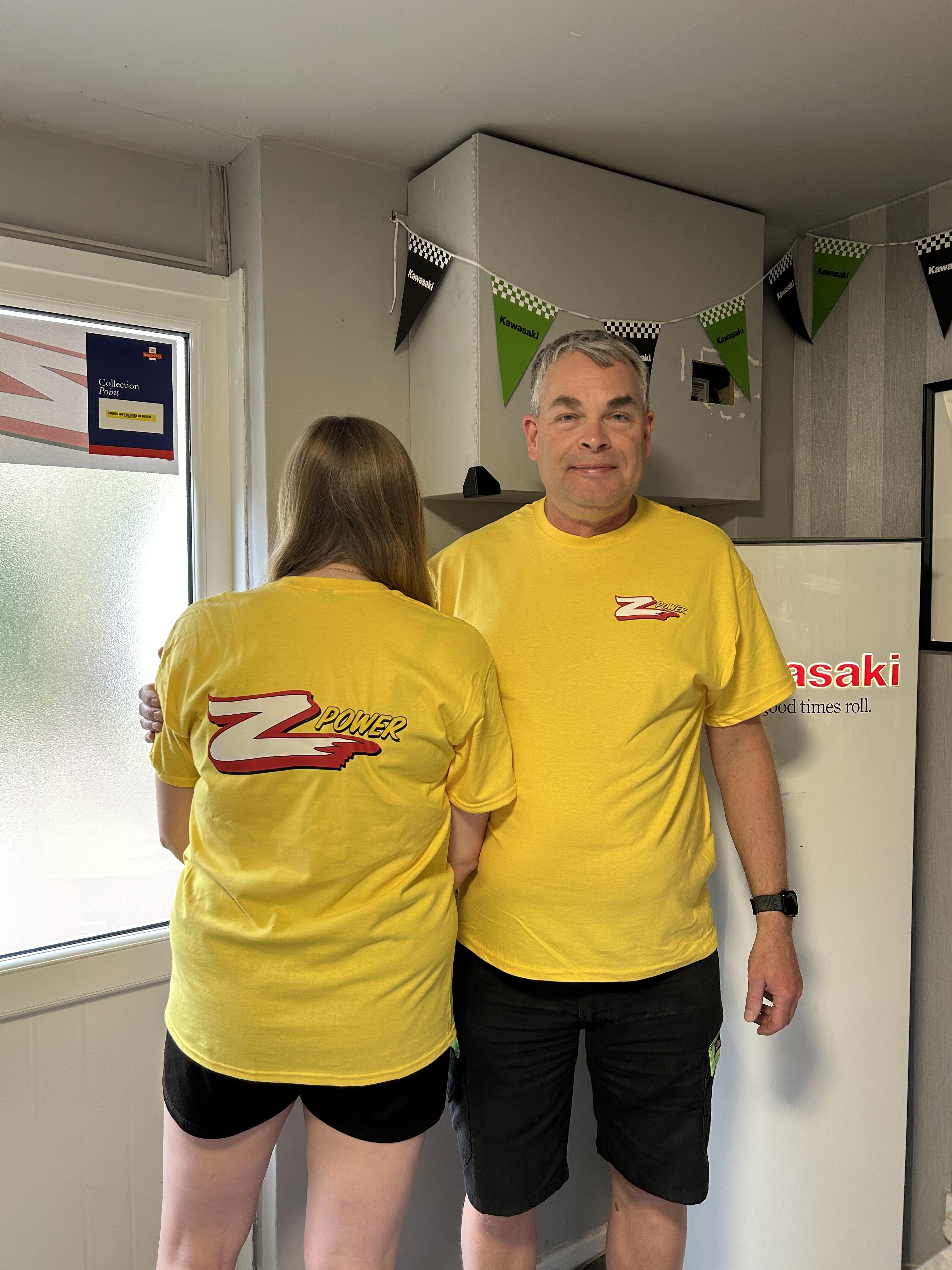 NEW Z-POWER T-SHIRT (YELLOW)