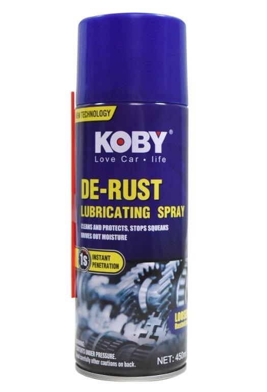 KOBY DE-RUST LUBRICATING SPRAY - 450ML