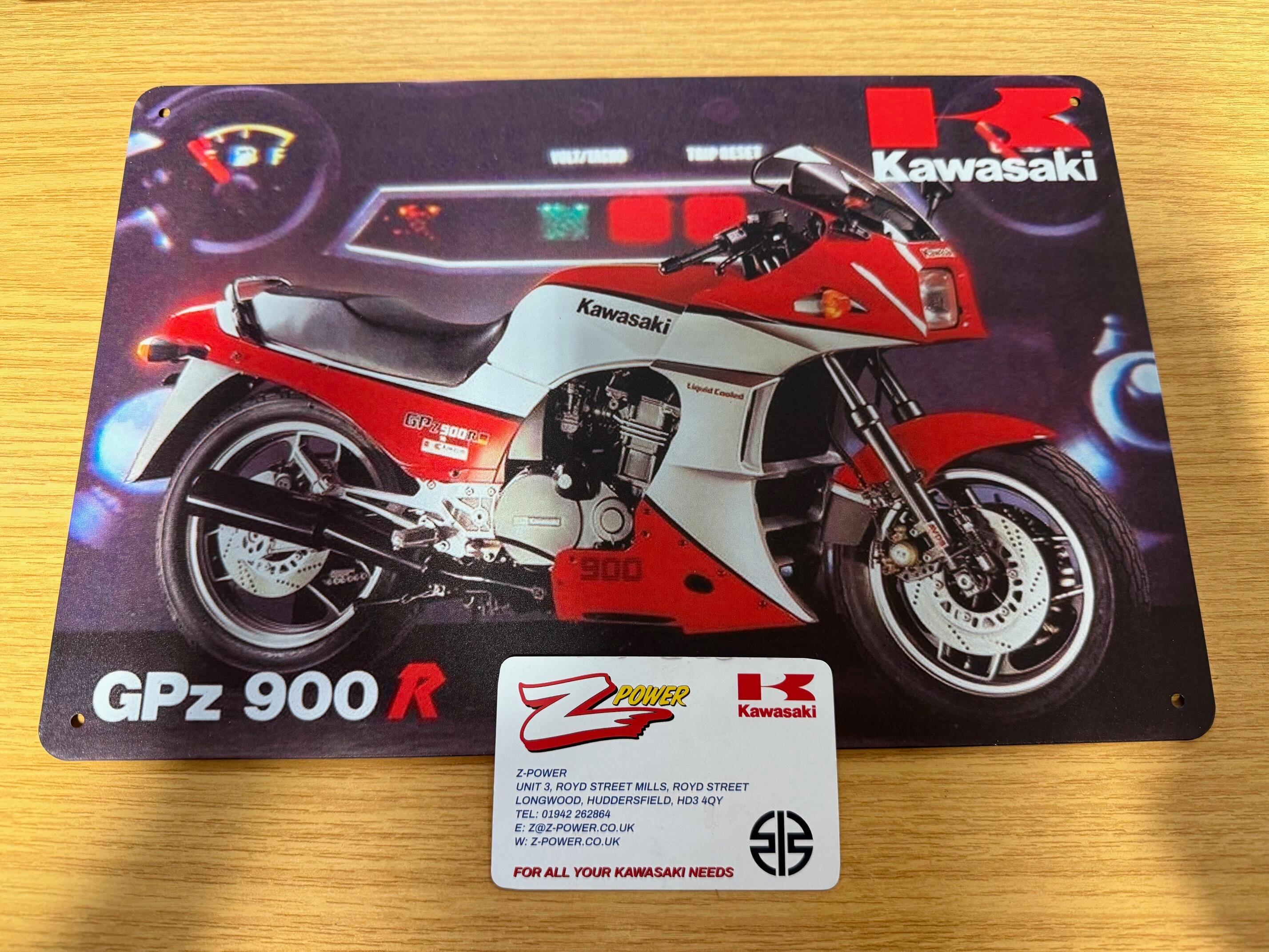 METAL SIGN - GPZ900R