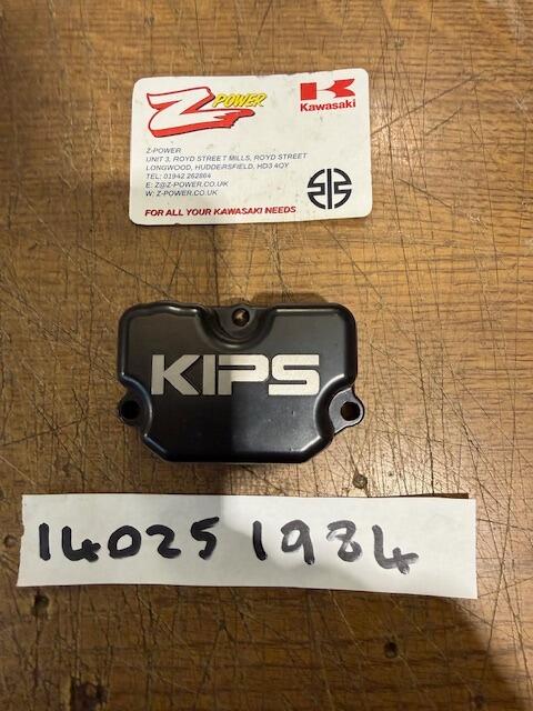 LEFT HAND RESERVOIR KIPS COVER - KX125