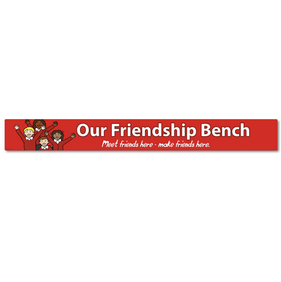 Friendship Bench Sign