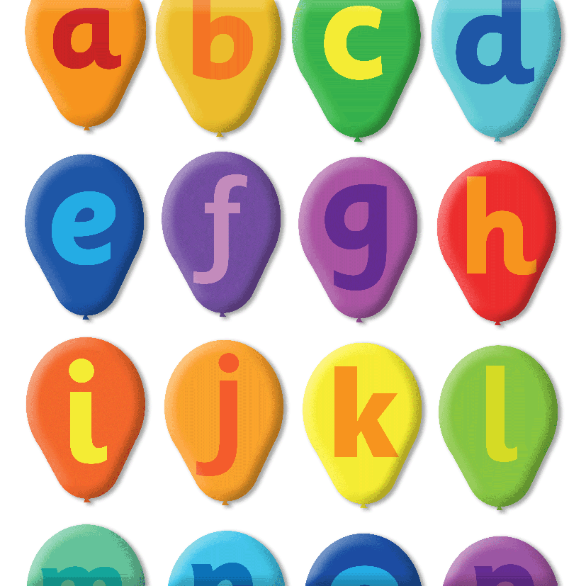 Rainbow Balloon Alphabet Set Great Prices Rainbow Balloon Alphabet Set Great Prices