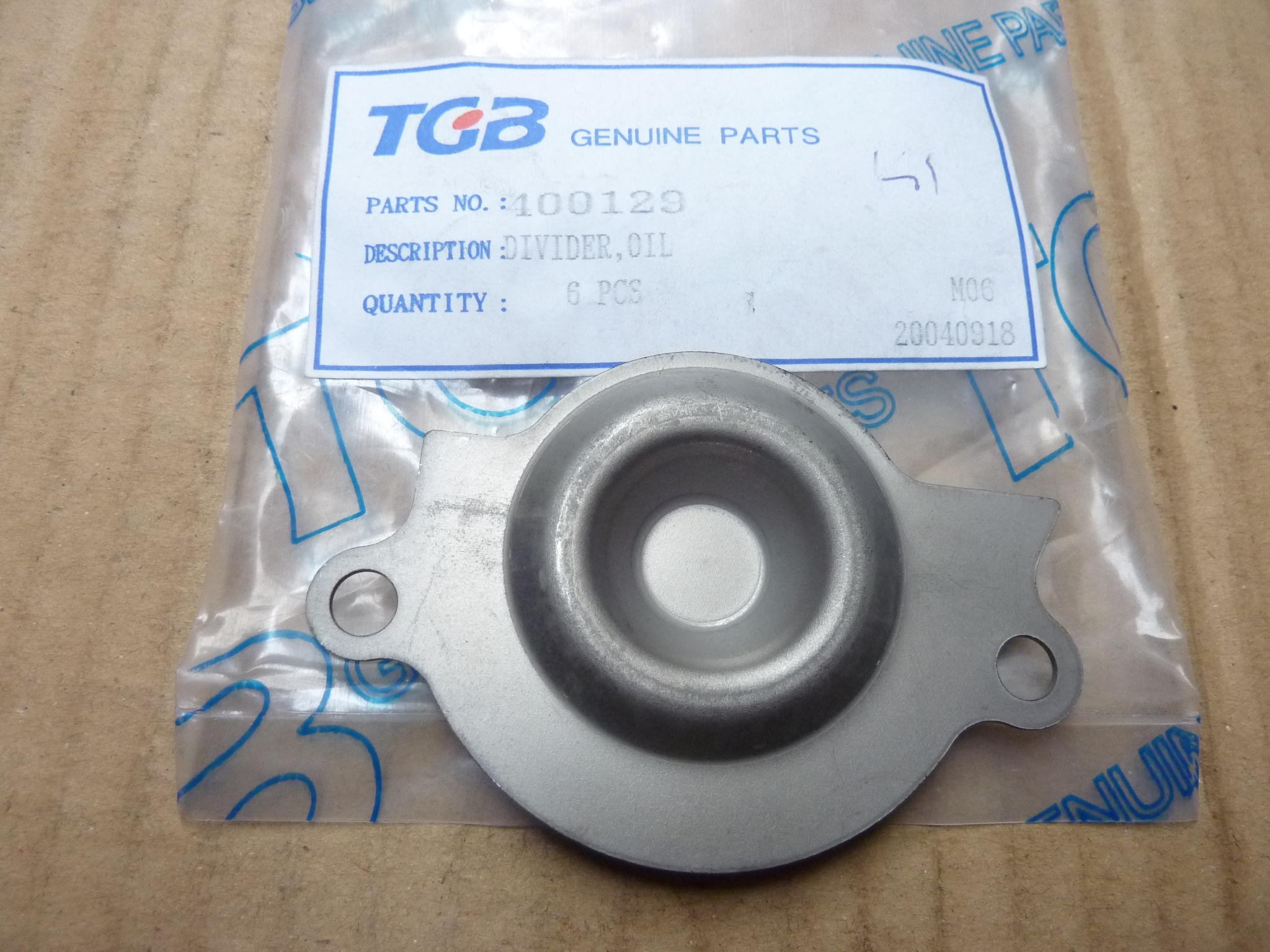 TGB 400129 OIL DIVIDER TGB Delivery 303R Hawk 125cc R125X