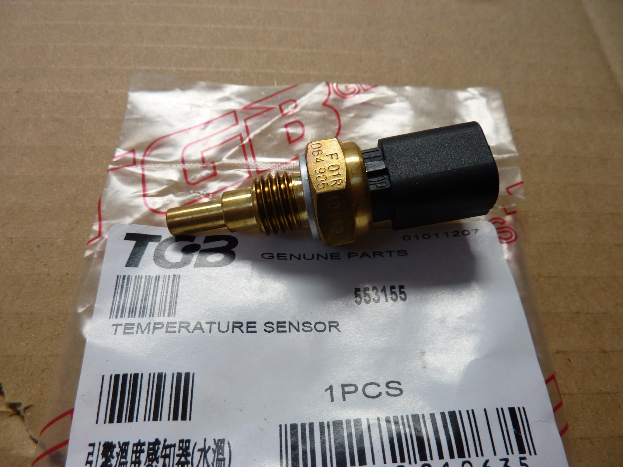 TGB 553155 TEMPERATURE SENSOR TGB Bellavita 125