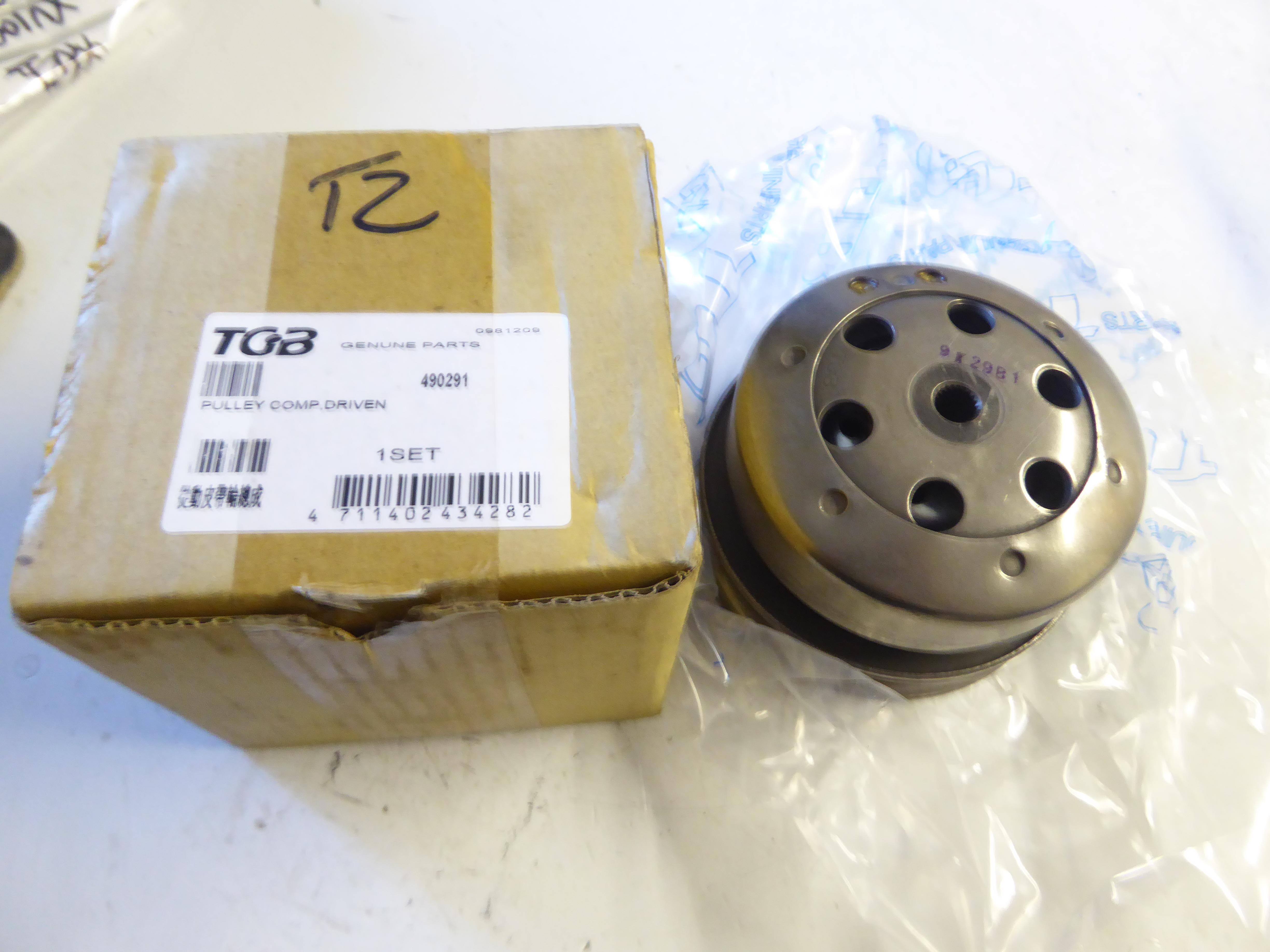 TGB 490291 PULLEY CLUTCH BELL DRUM DRIVEN TGB 202 303R Hawk 50cc R50X
